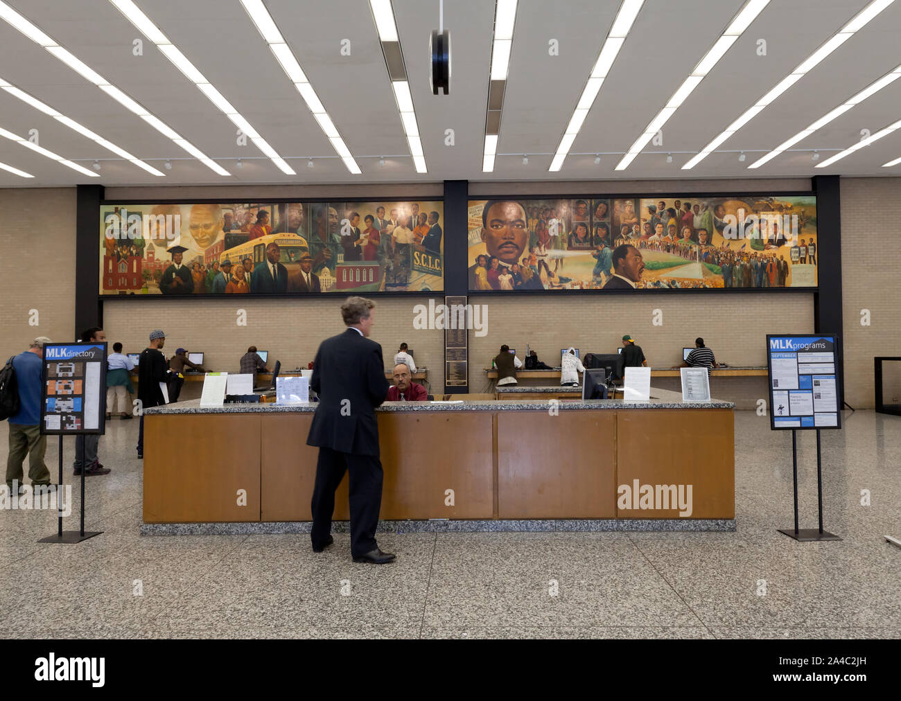 The Martin Luther King, Jr. Memorial Library, Washington, D.C Stock ...