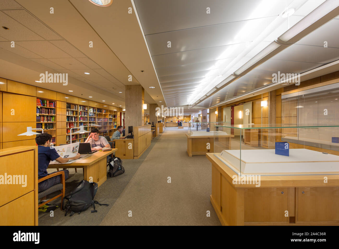 The Milton S. Eisenhower Library, part of the Johns Hopkins Sheridan ...