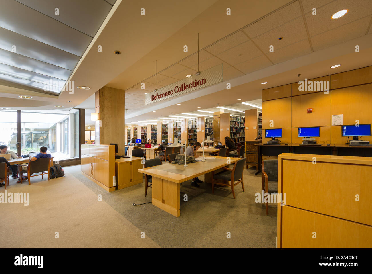 The Milton S. Eisenhower Library, part of the Johns Hopkins Sheridan ...
