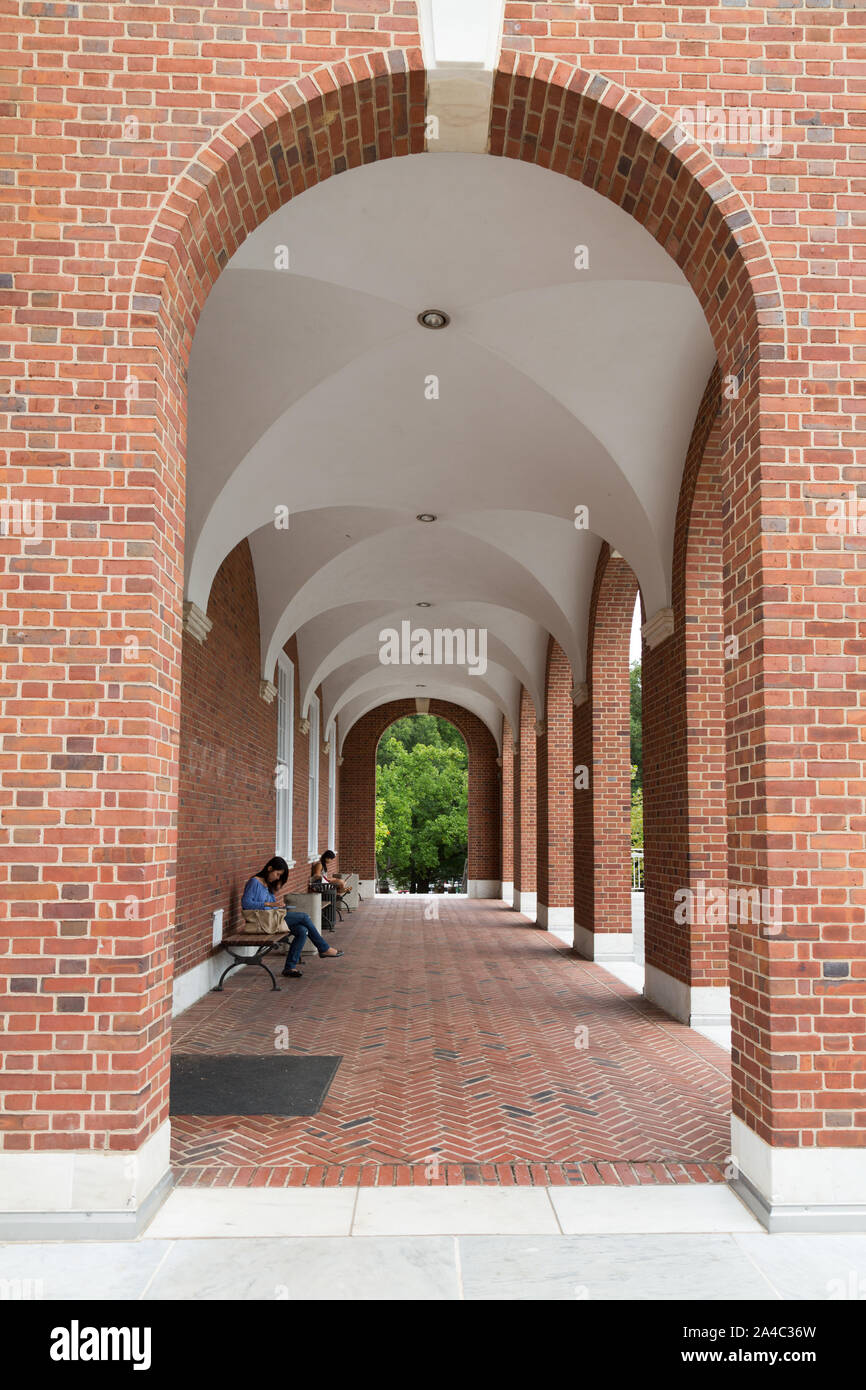 The Milton S. Eisenhower Library, part of the Johns Hopkins Sheridan ...