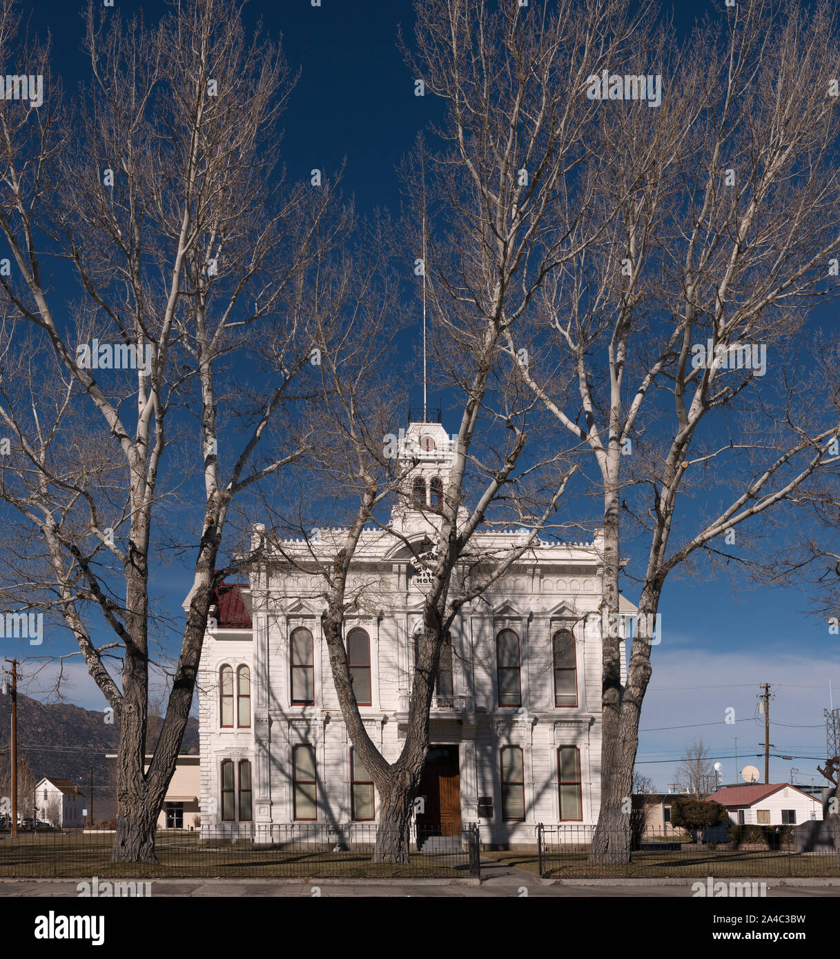 The Mono County Courthouse in Bridgeport, California Stock Photo - Alamy