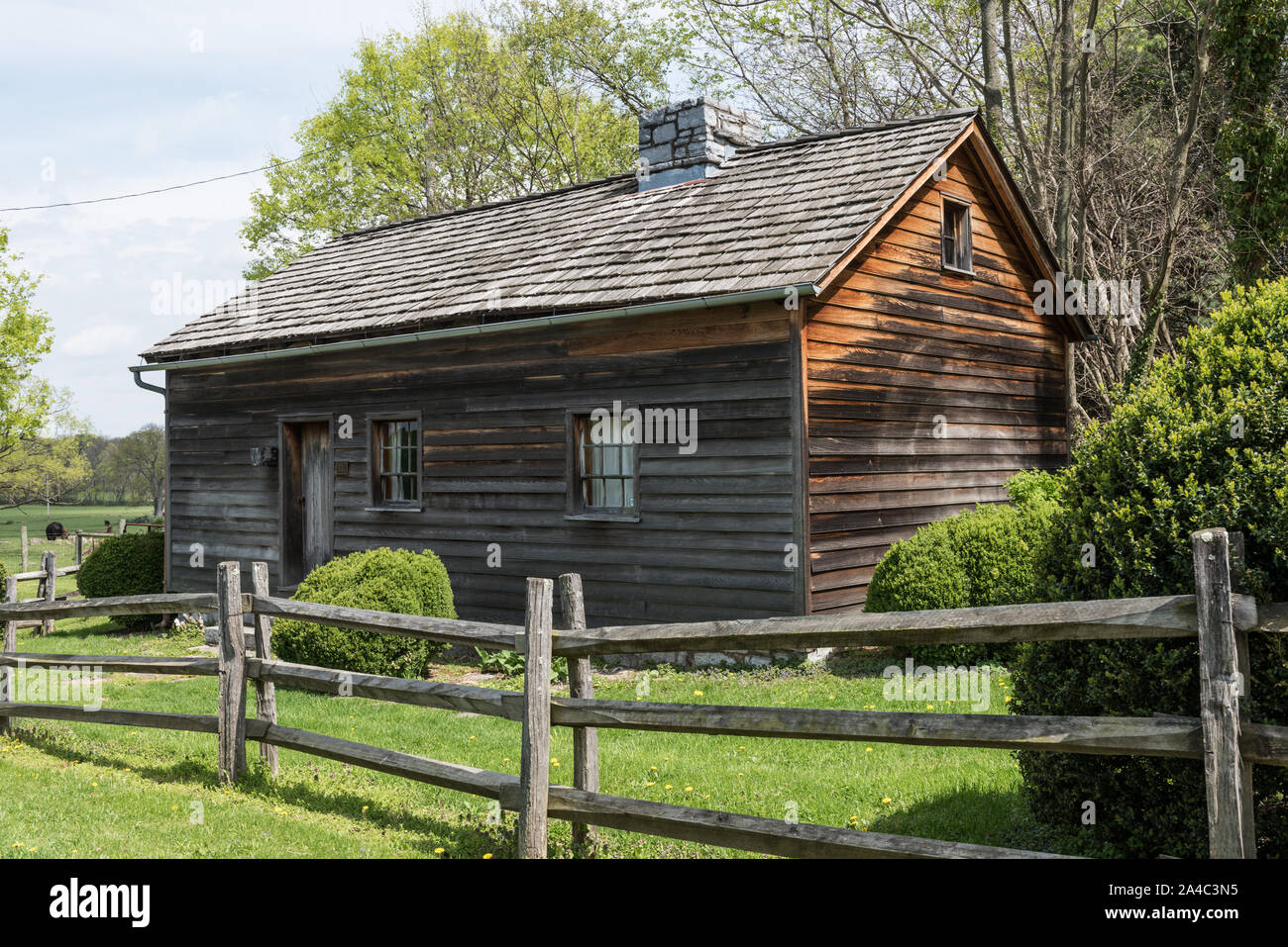 The Morgan Cabin, the second home of Morgan Morgan, West Virginia's ...