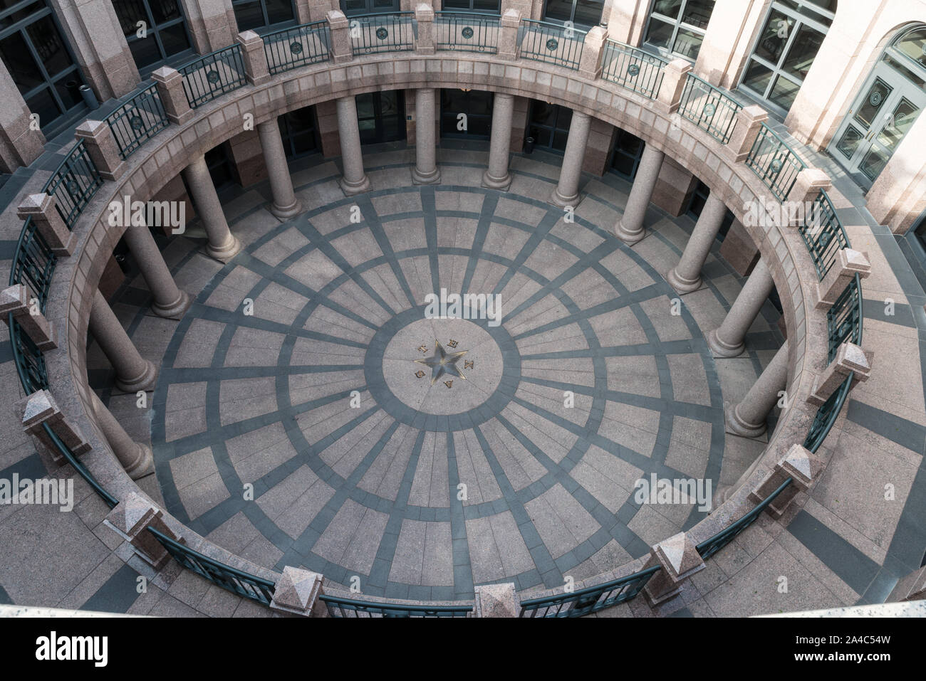 The Open-Air Rotunda at the Texas Capitol Extension, Austin, Texas ...