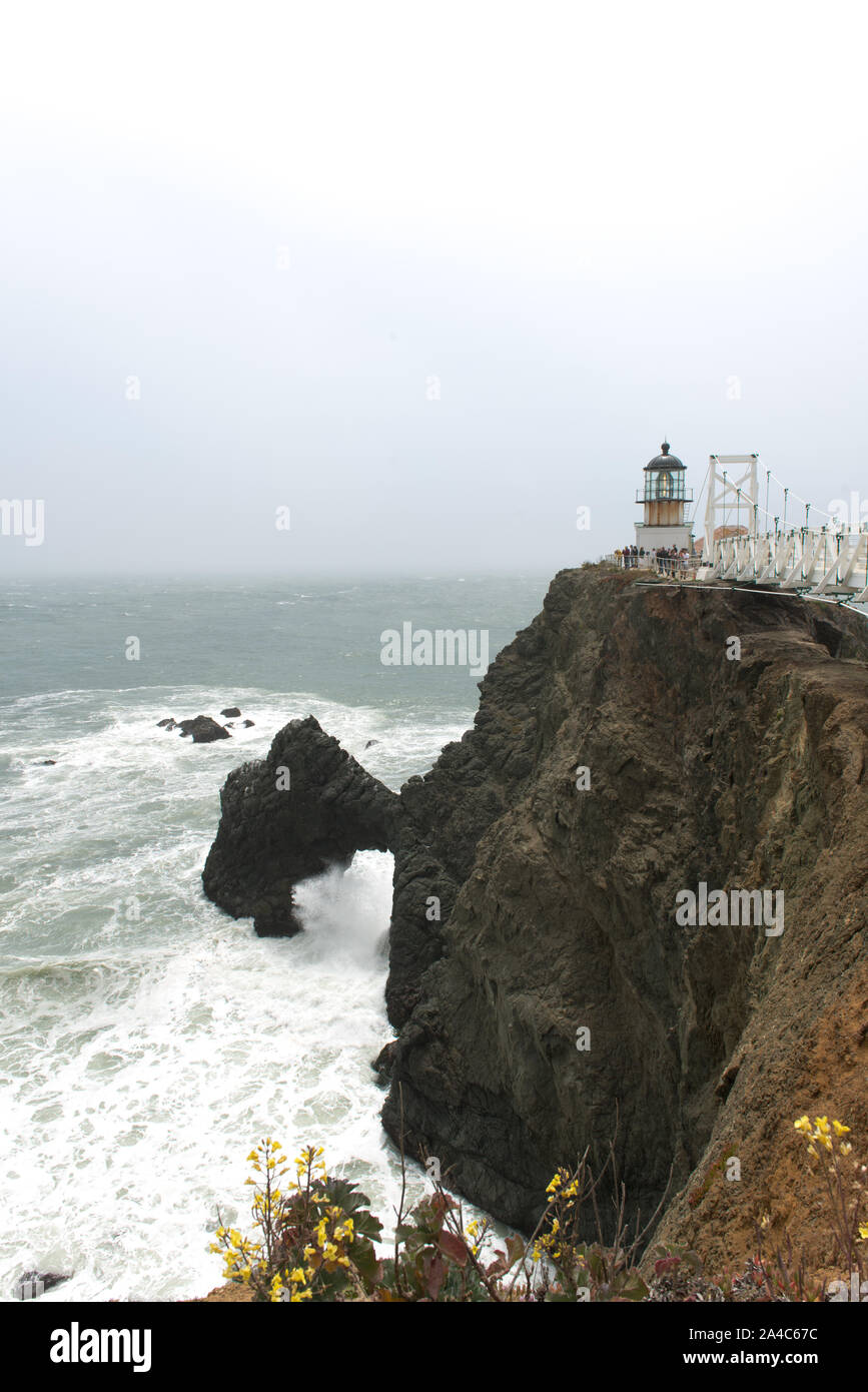 The Point Reyes Lighthouse, San Francisco, California Stock Photo - Alamy