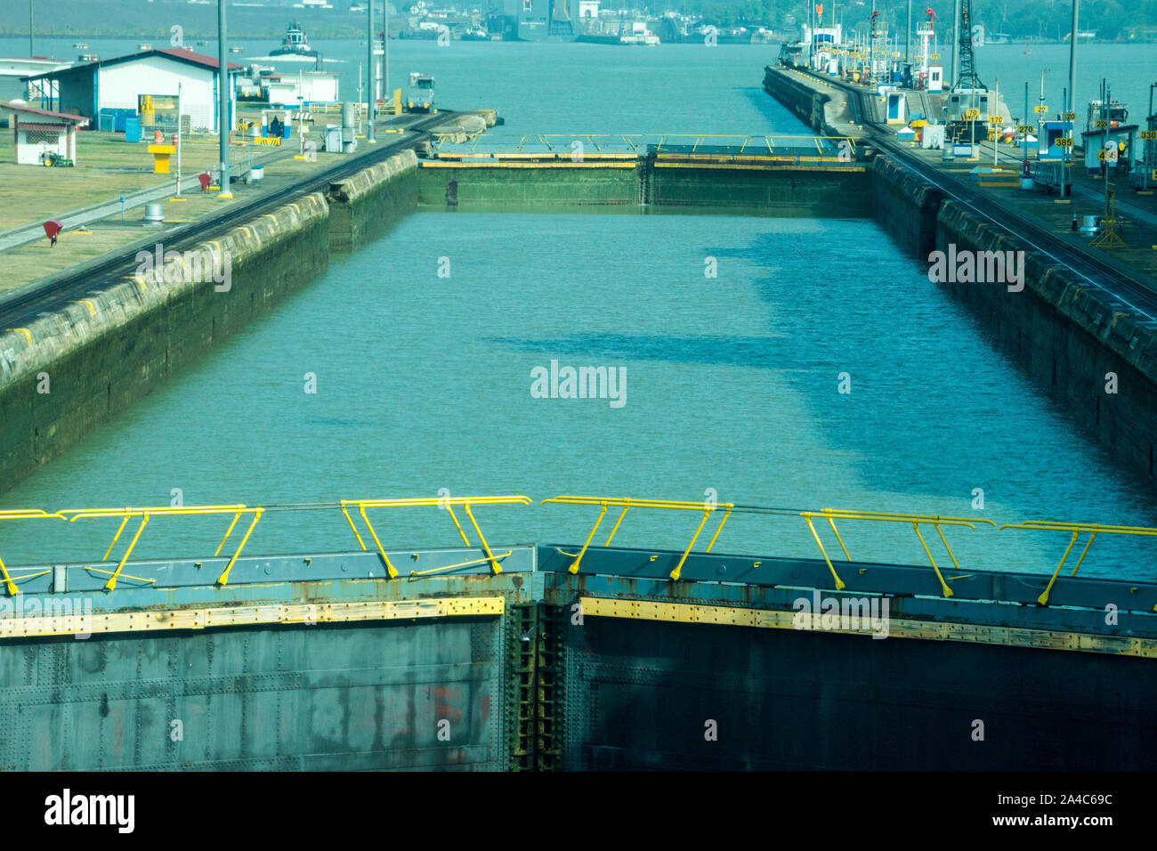 Panama Canal, Central America Stock Photo - Alamy