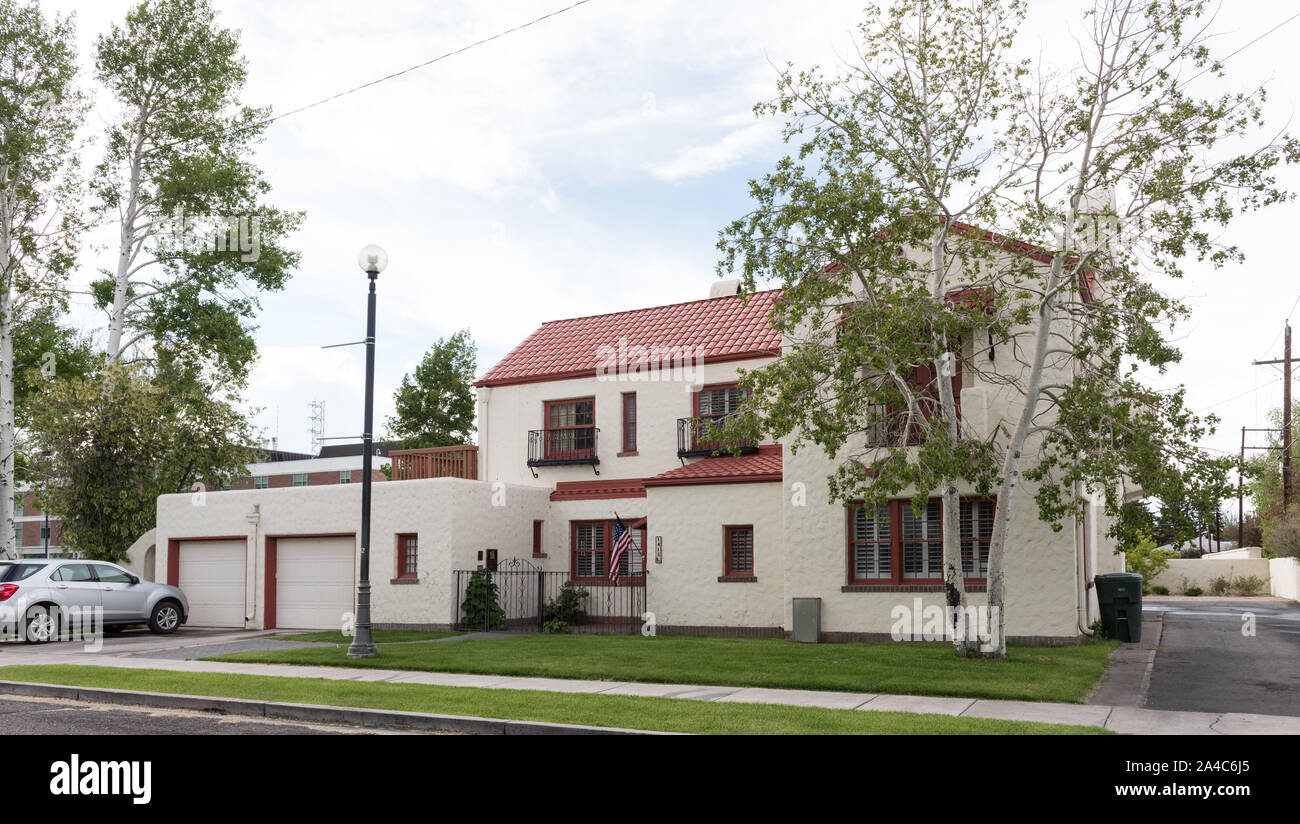 The President's House at Adams State University, founded in 1921 as a ...