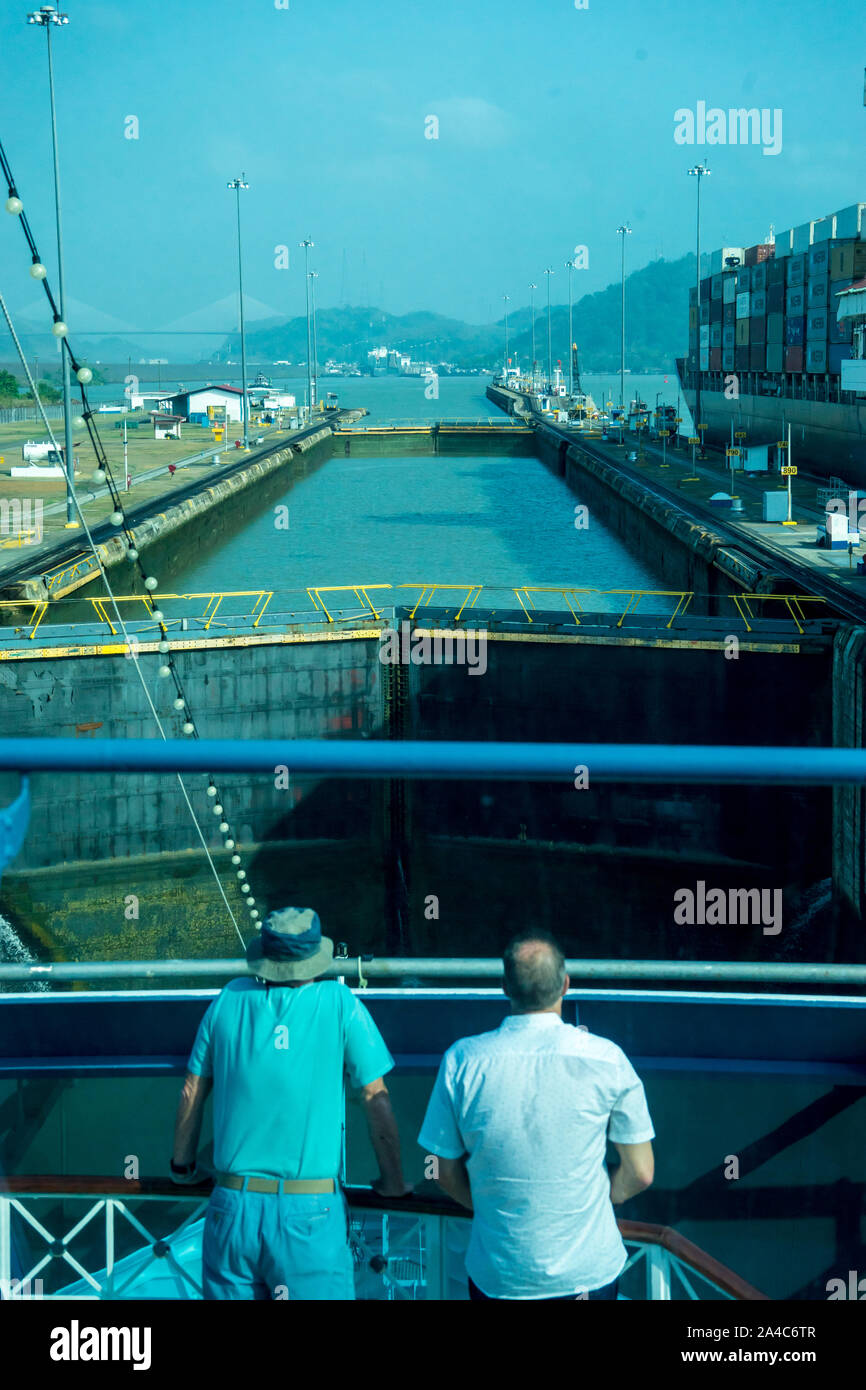 Panama Canal, Central America Stock Photo - Alamy