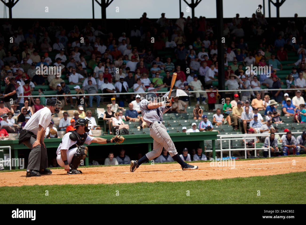 The Rickwood Classic baseball game is played once a year at Rickwood ...