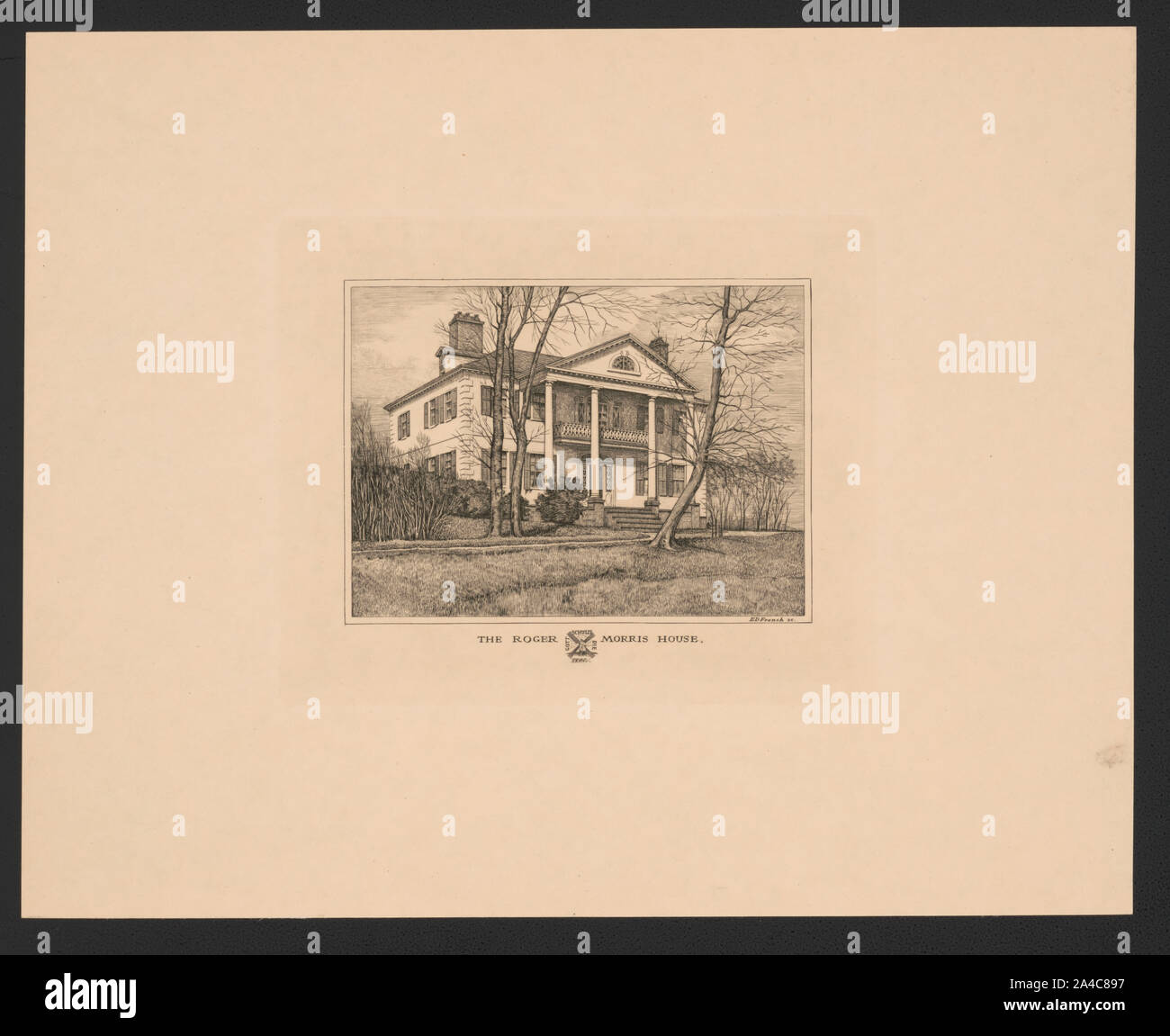 The Roger Morris house Stock Photo - Alamy