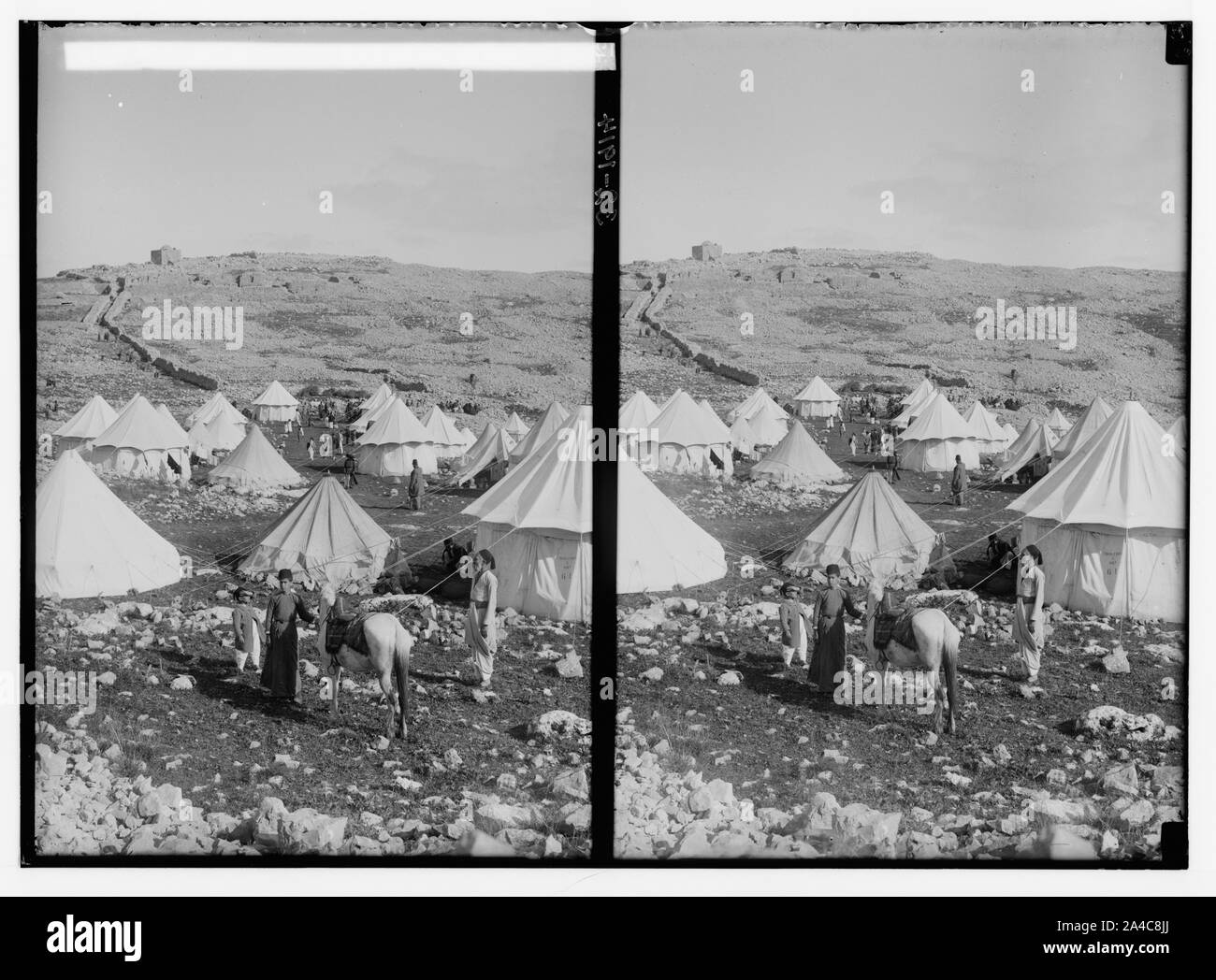 Gerizim encampment hi-res stock photography and images - Alamy