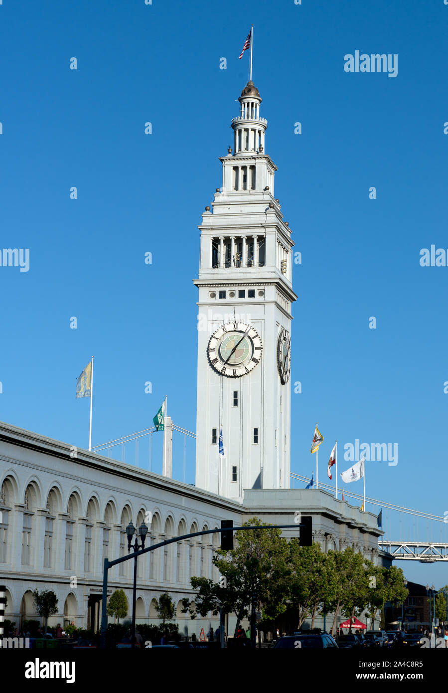 The San Francisco Ferry Building, San Francisco, California Stock Photo ...