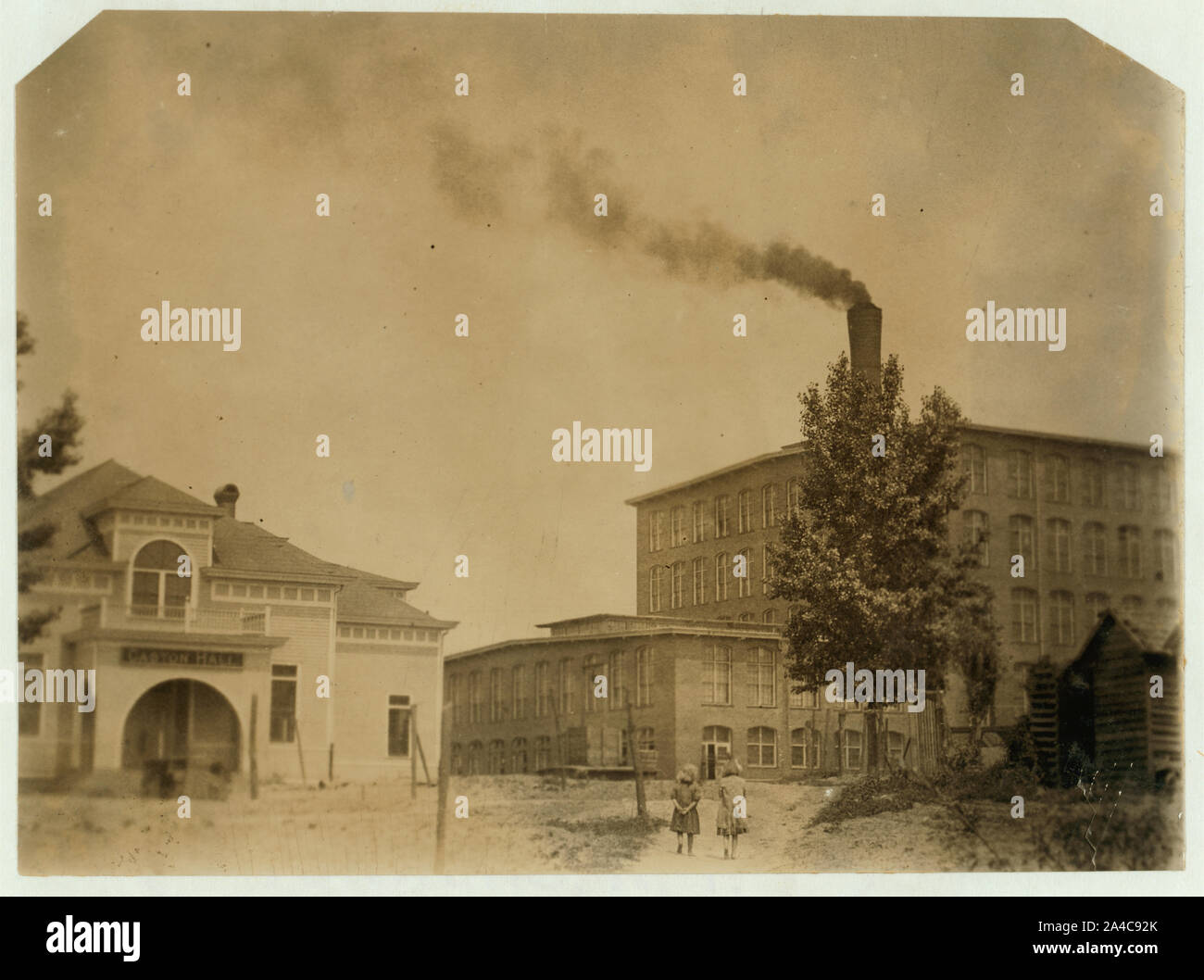 The Saxon Mill, Spartenberg [sic] and Caston Hall used as school and ...