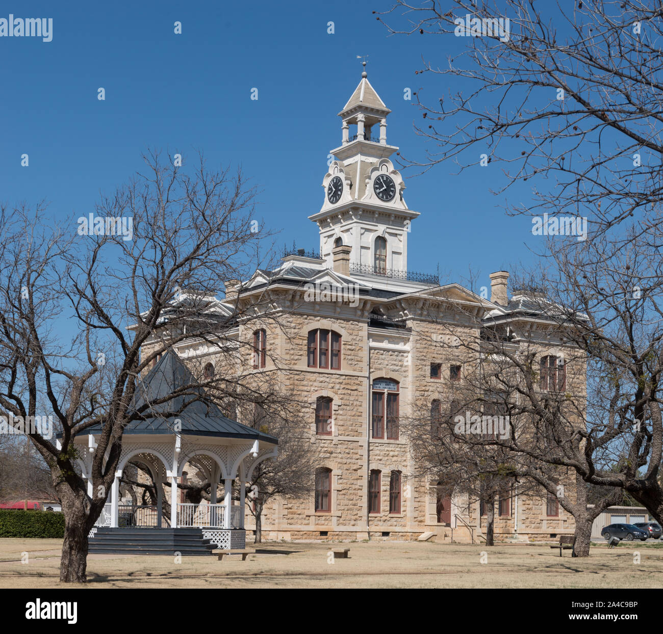 The Shackelford County Courthouse in Albany, Texas Stock Photo - Alamy