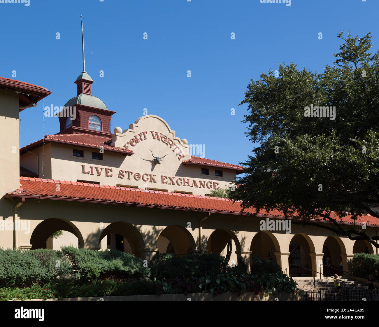 The Stock Yards building, the center of a historic livestock-market ...
