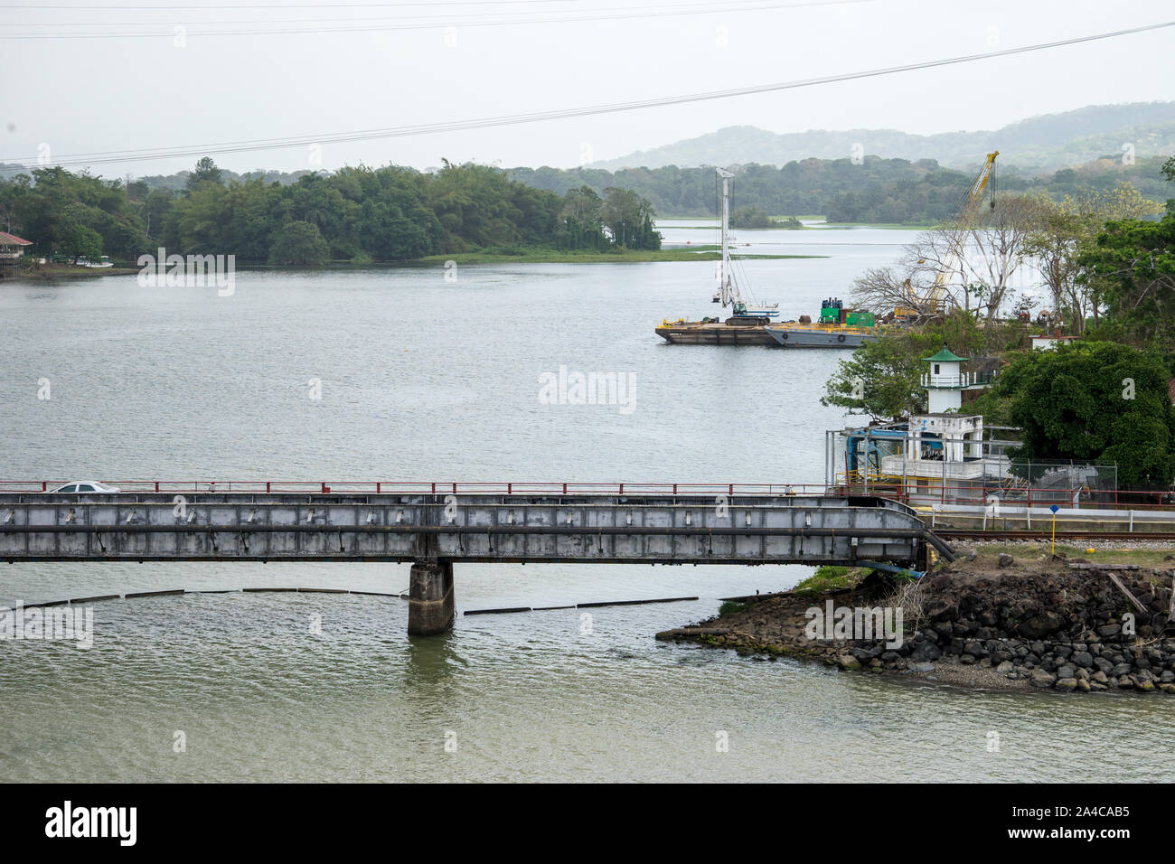Panama Canal, Central America Stock Photo - Alamy