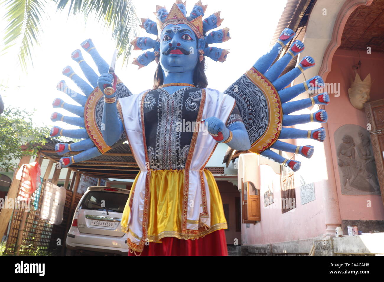 Majuli Big Mask Stock Photo - Alamy