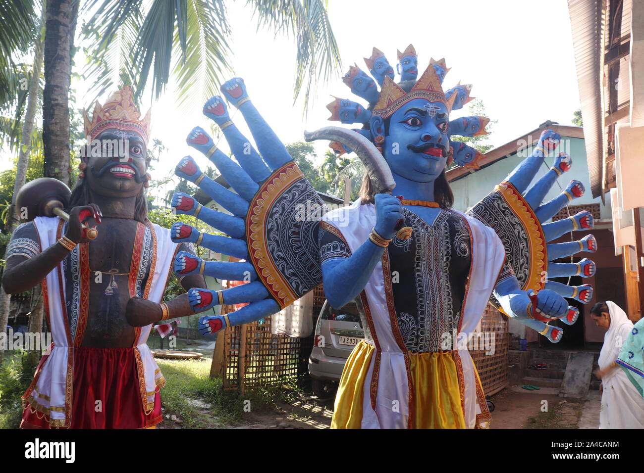 Majuli Big Mask Stock Photo - Alamy
