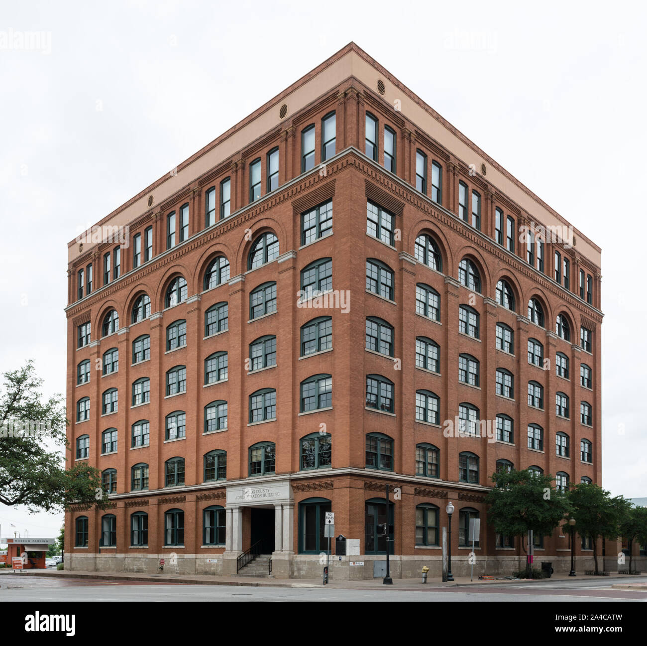 The Texas School Book Depository in Dallas, Texas, where Lee Harvey ...