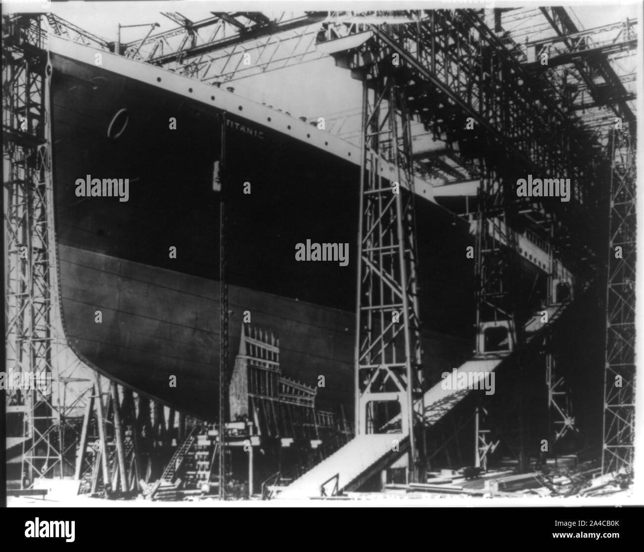 Titanic event Black and White Stock Photos & Images - Alamy