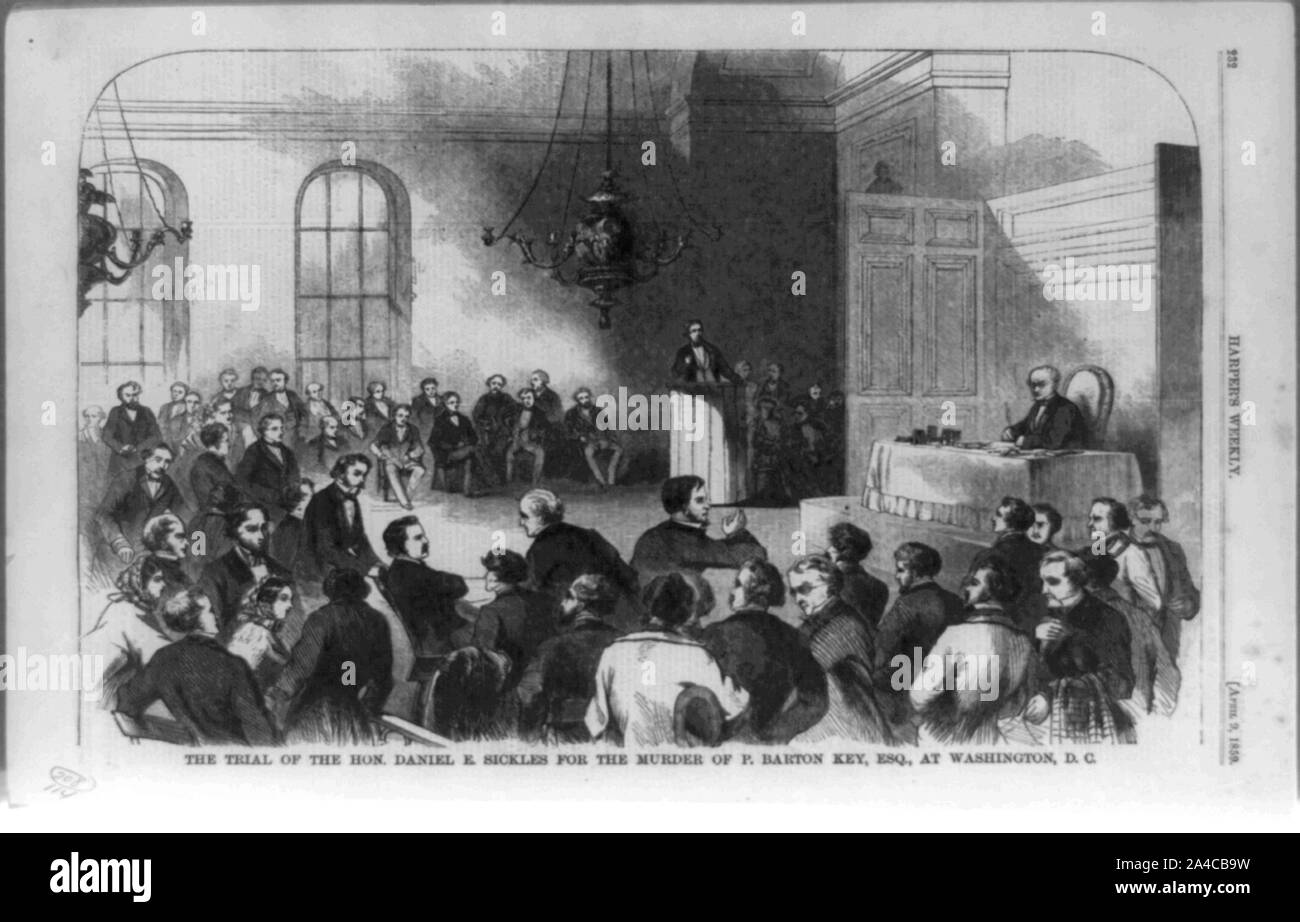 The Trial of the Hon. Daniel E. Sickles for the murder of P. Barton Key ...