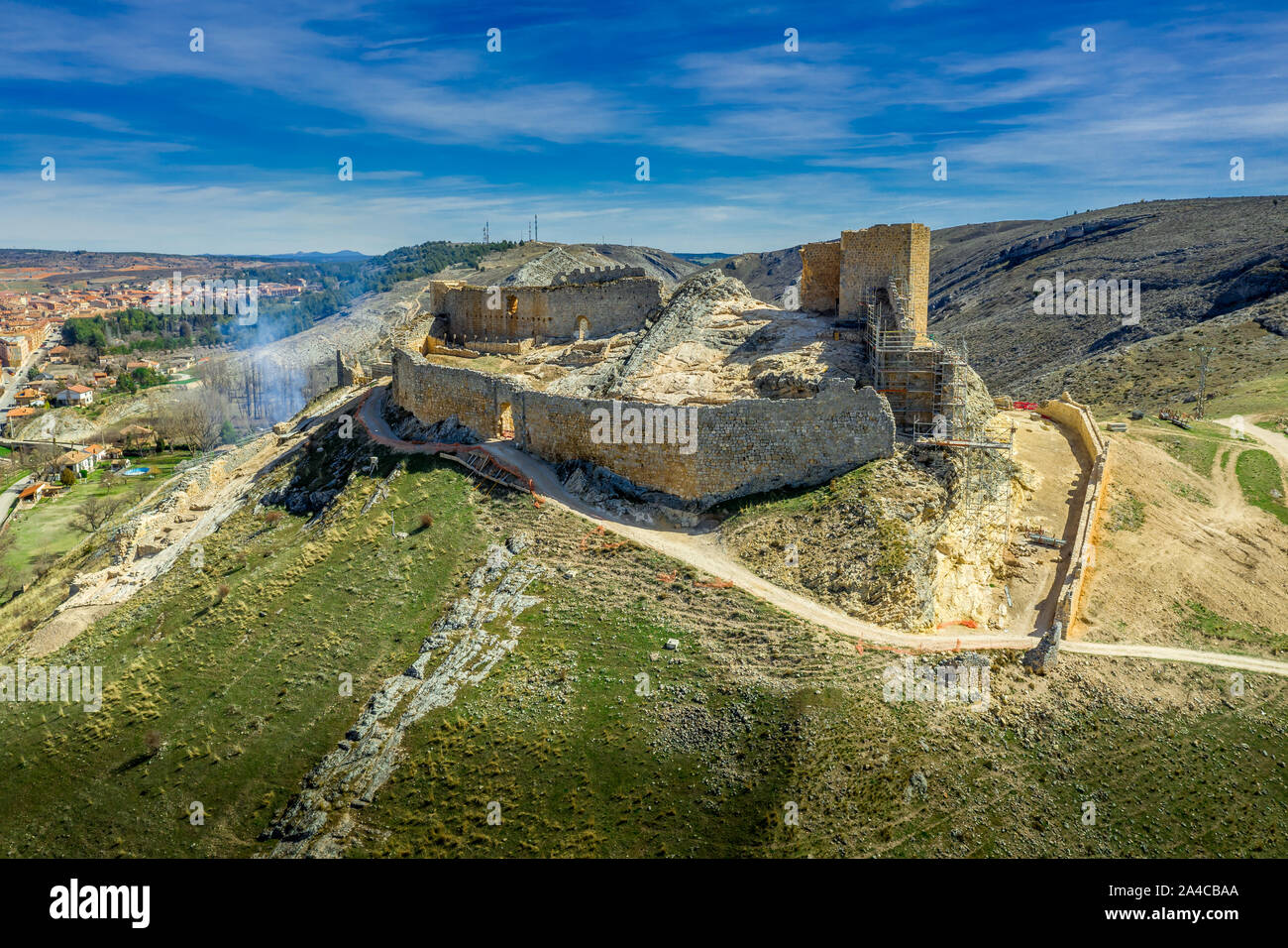 Cathedral of burgo de osma hi-res stock photography and images - Alamy