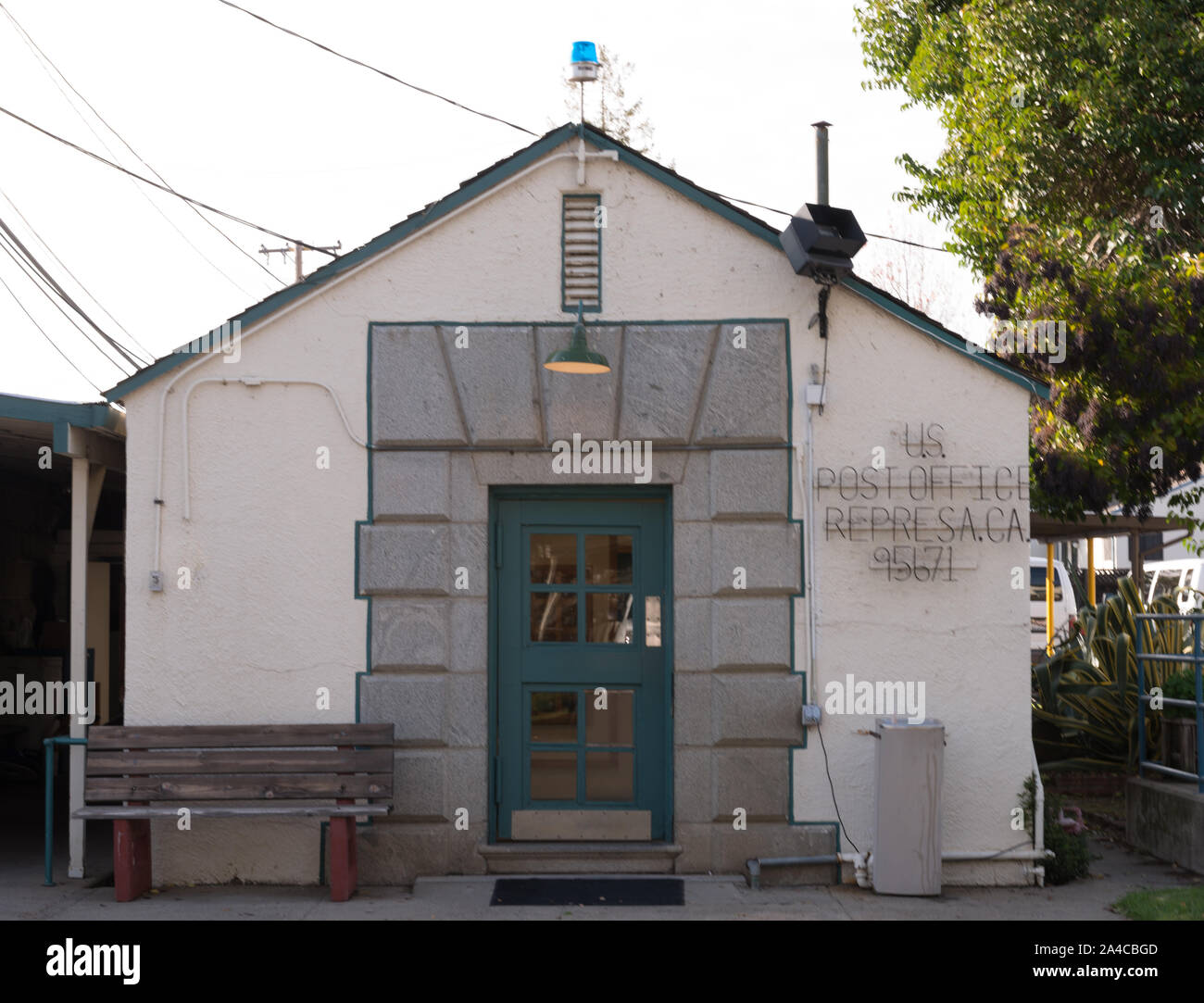 The U.S. post office on the grounds of Folsom State Prison located 20 ...
