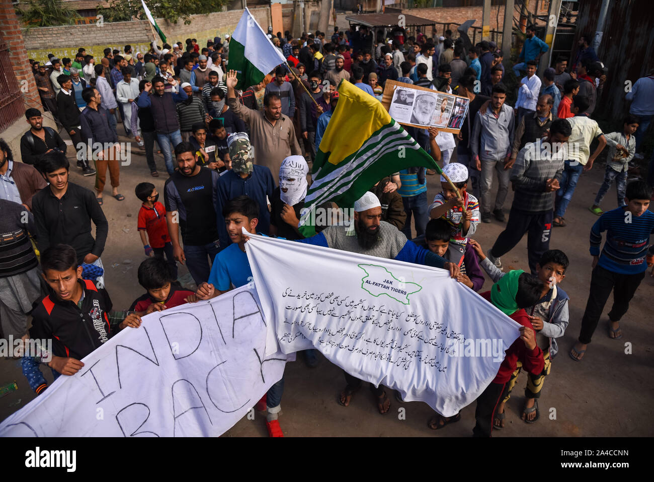 Demonstration banners flags hi-res stock photography and images - Alamy