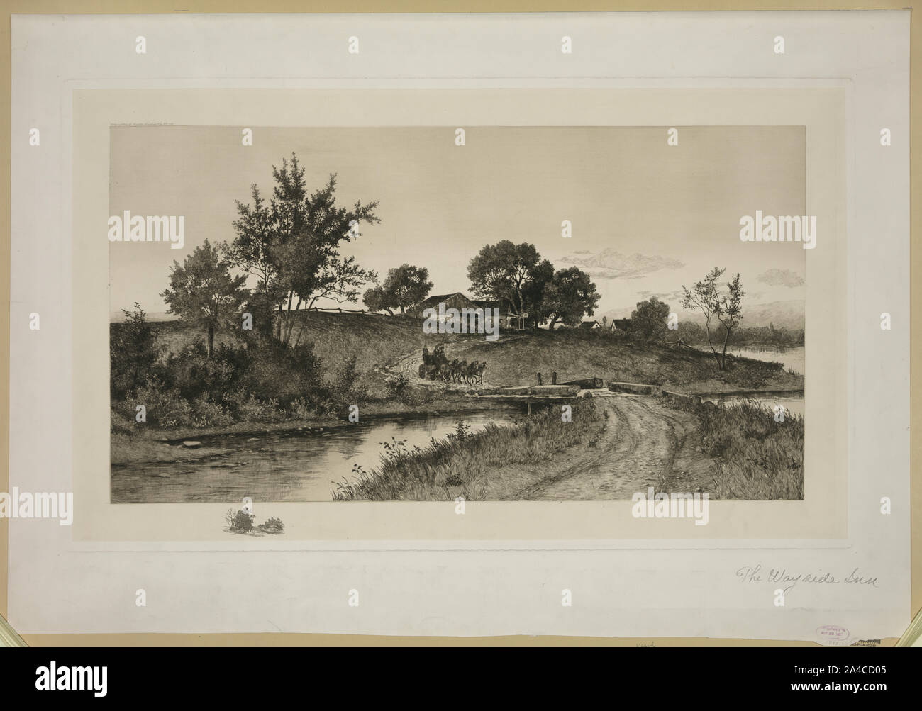 The Wayside Inn Stock Photo - Alamy