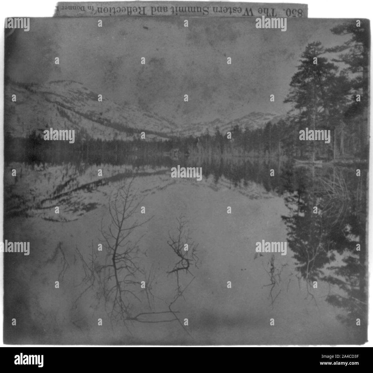 Picturesque landscape in western Black and White Stock Photos & Images ...