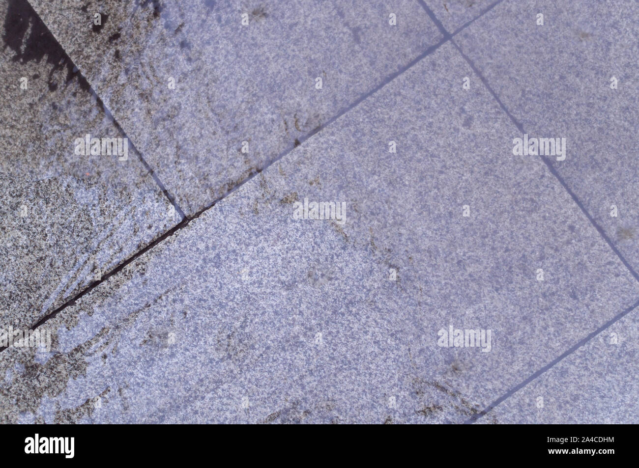 wet tiled sidewalk pavement at rainy day. background, texture Stock ...