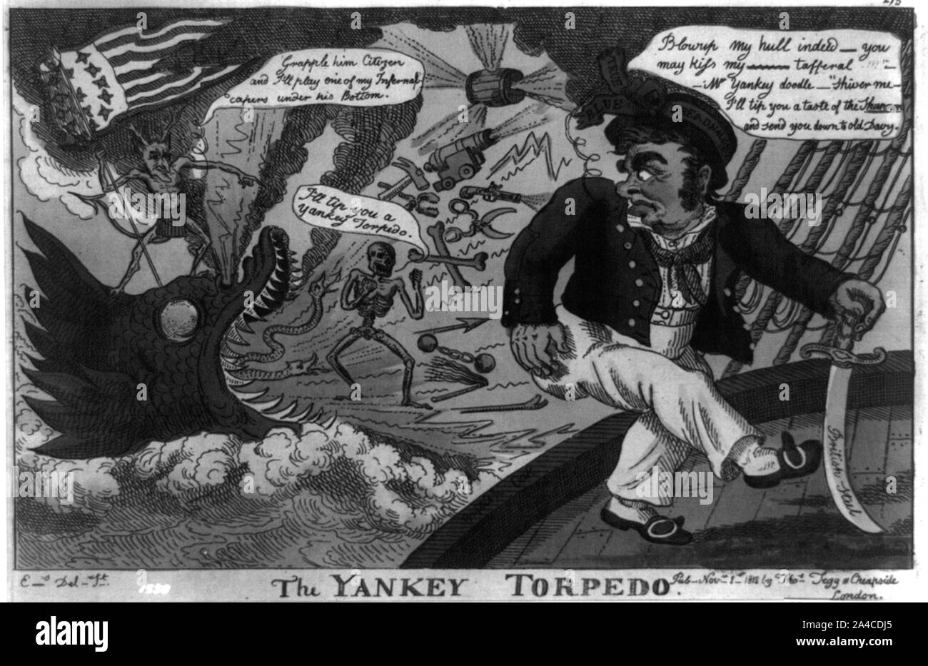 The Yankey torpedo Stock Photo - Alamy