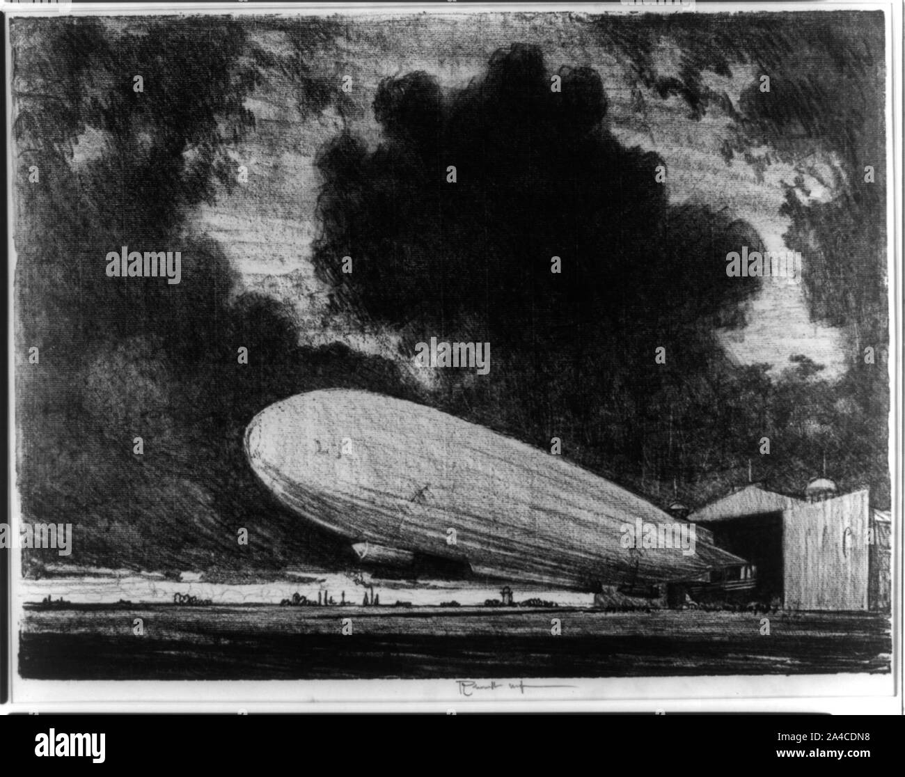 Zeppelin starts hi-res stock photography and images - Alamy