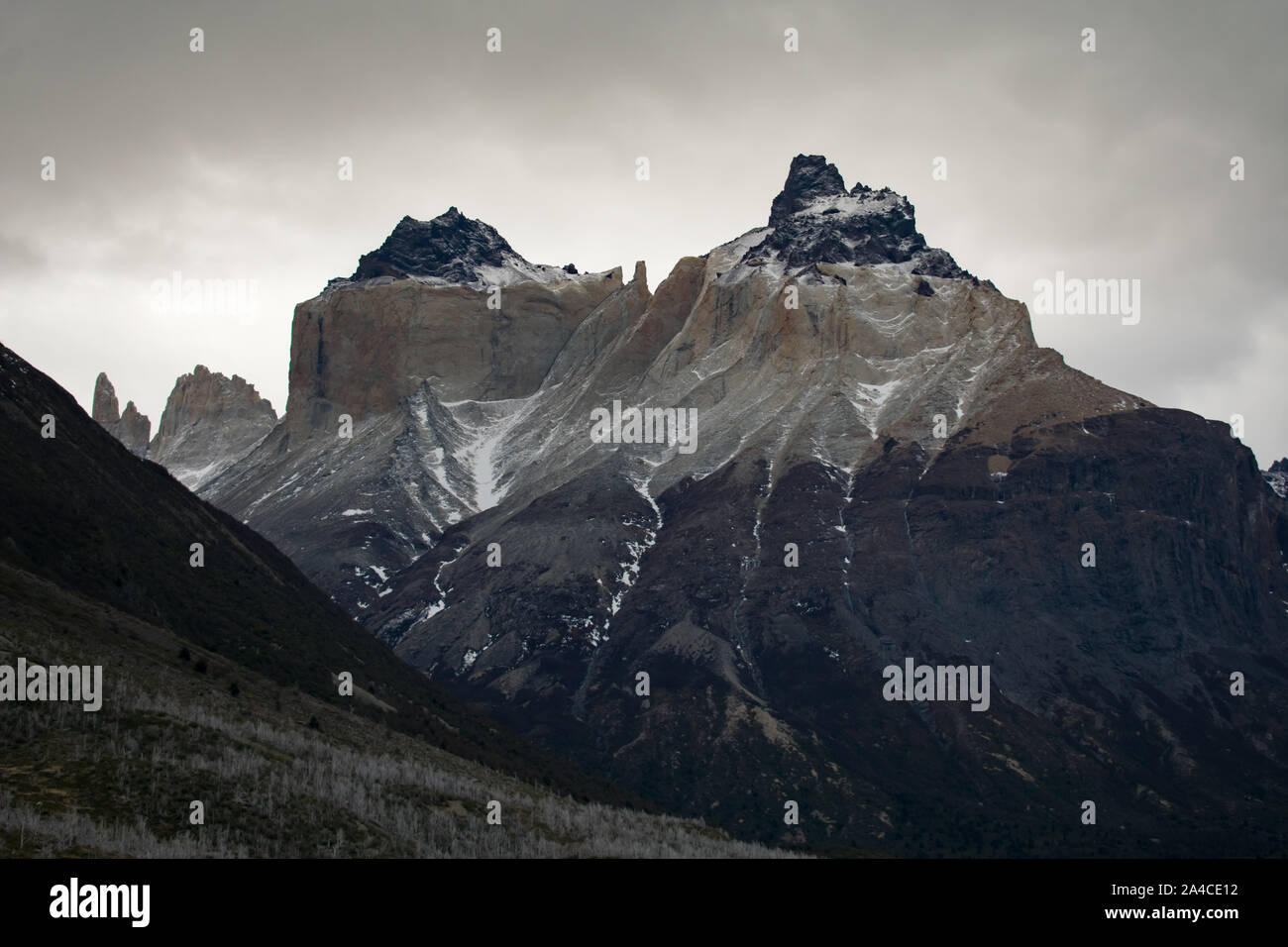 Refugio paine grande torres del paine hi-res stock photography and ...