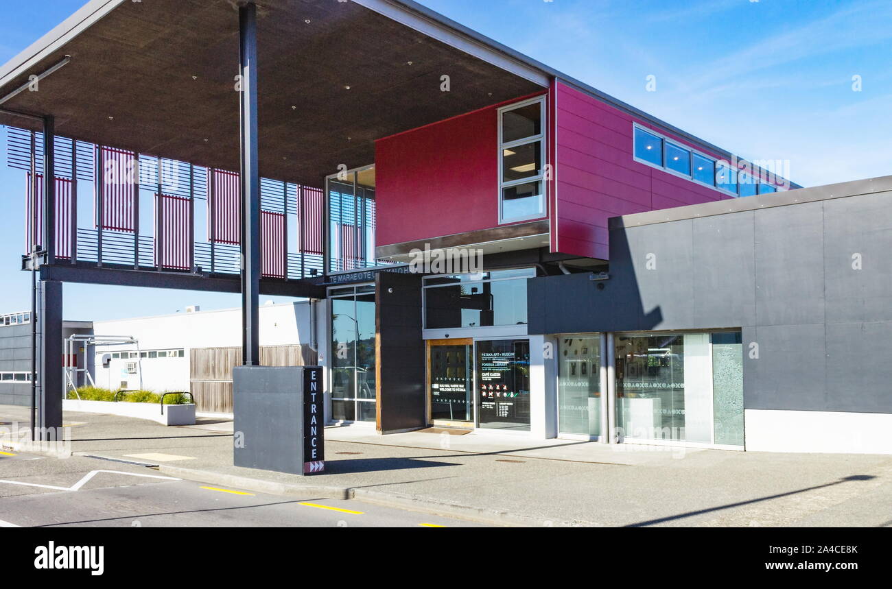 Maori new zealand pataka hi-res stock photography and images - Alamy