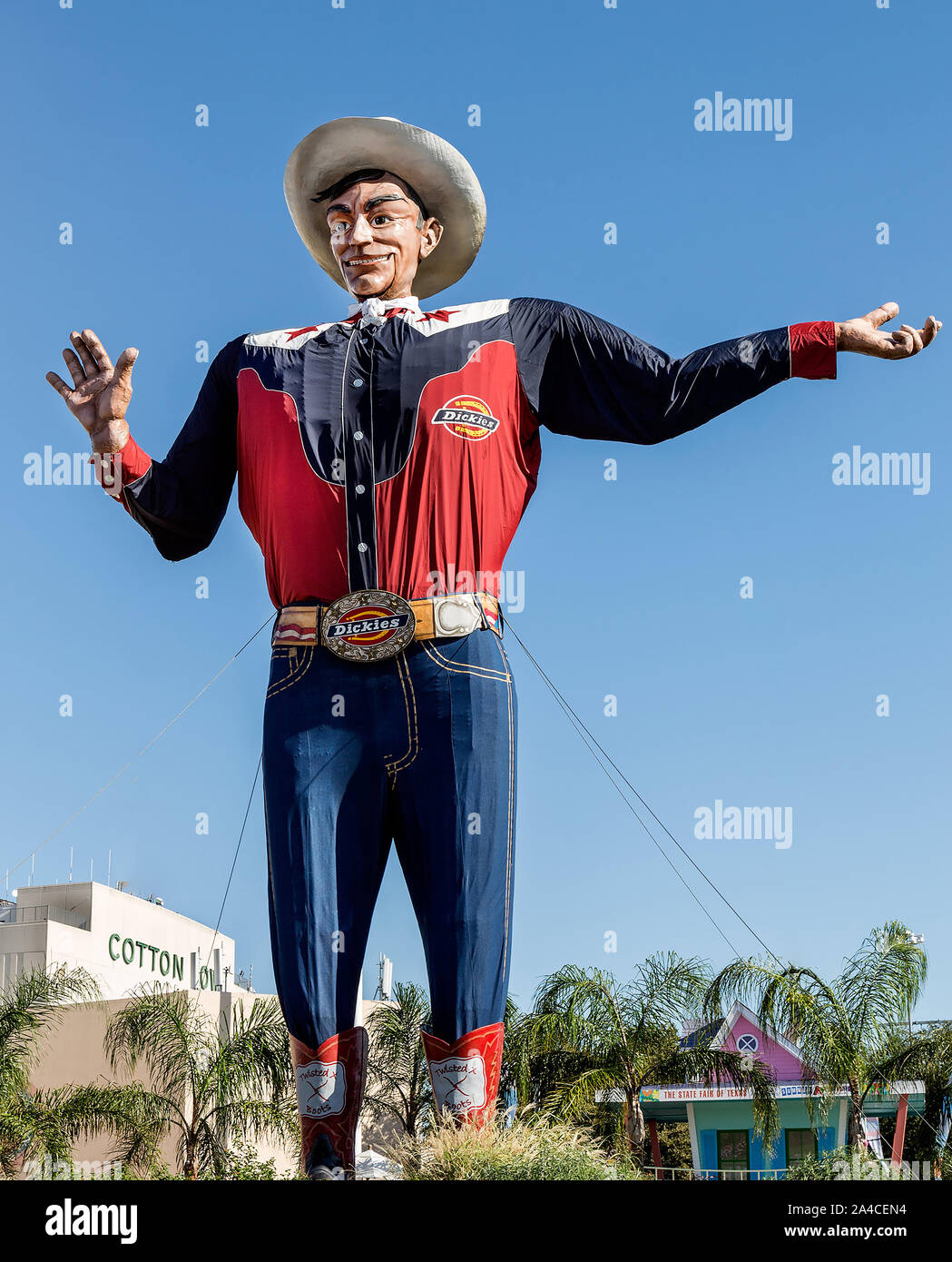The beloved Big Texas, the gigantic mascot and symbol of the Texas ...