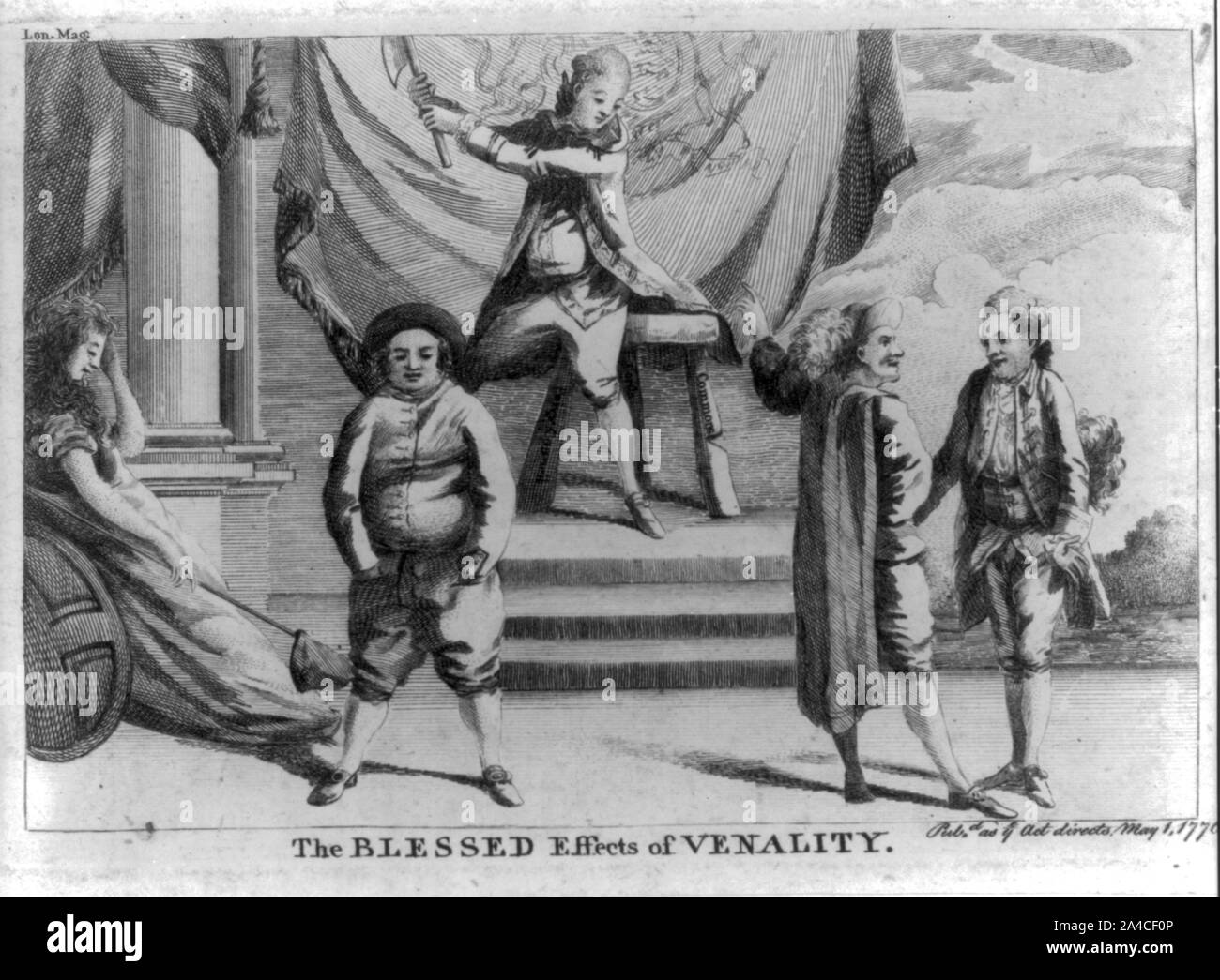 The blessed effects of venality Stock Photo - Alamy