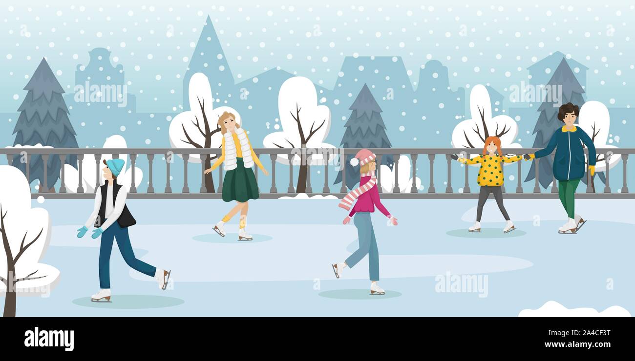 Cartoon skater girl hi-res stock photography and images - Alamy