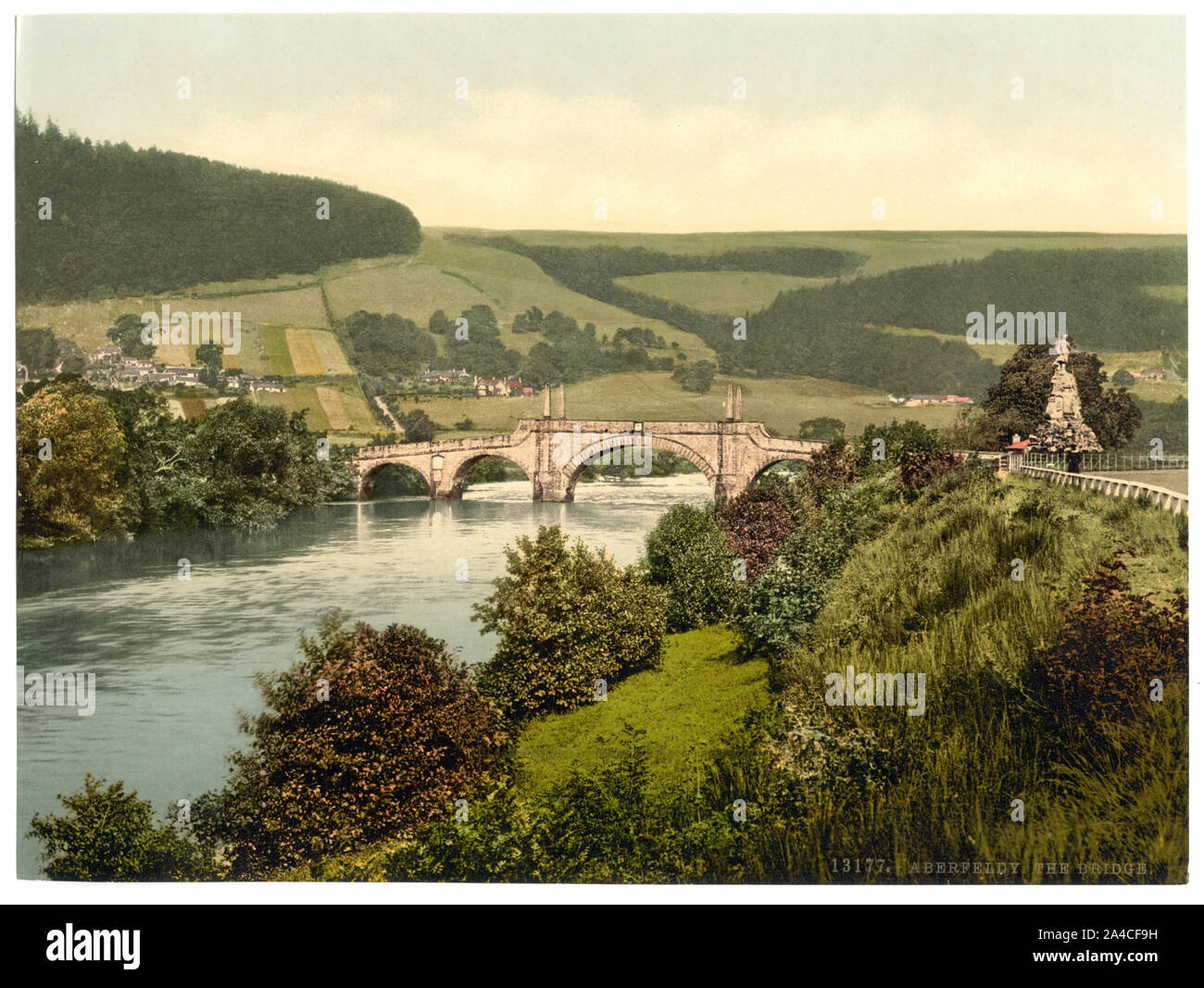 The bridge, Aberfeldy, Scotland Stock Photo - Alamy