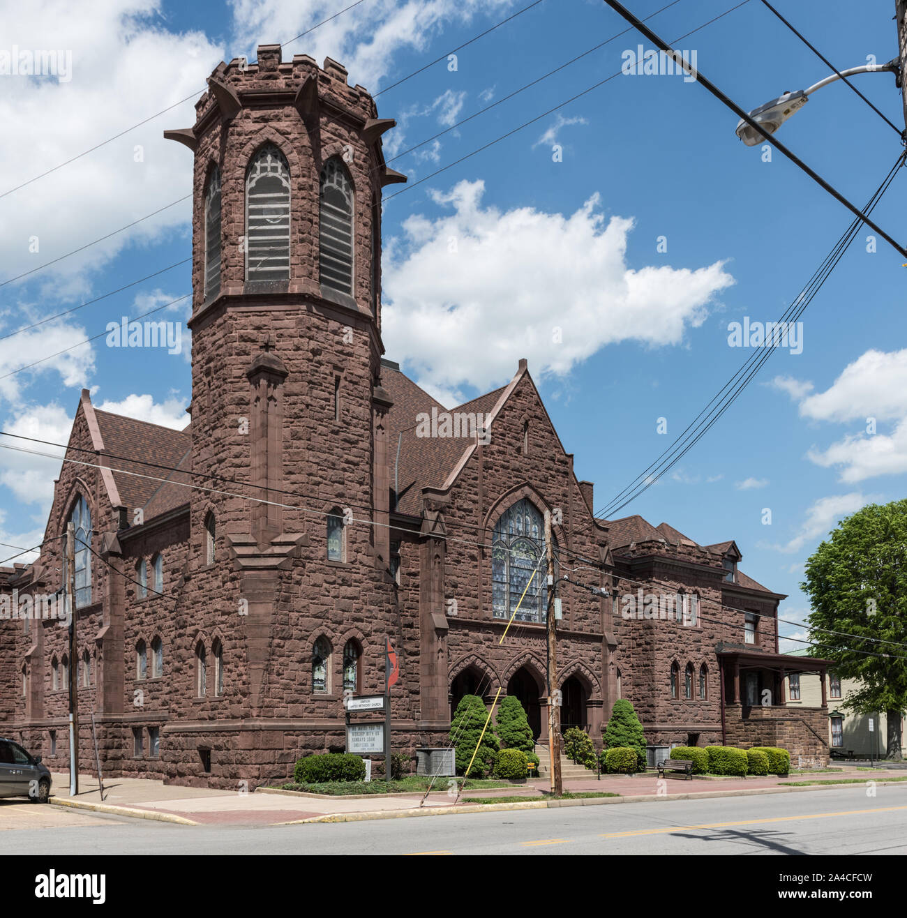 Richardsonian romanesque style hi-res stock photography and images - Alamy
