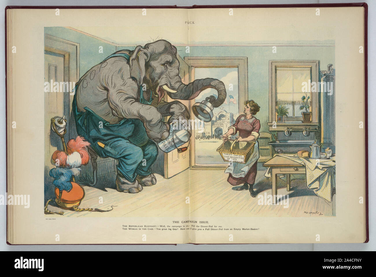 The campaign issue / Keppler Stock Photo - Alamy