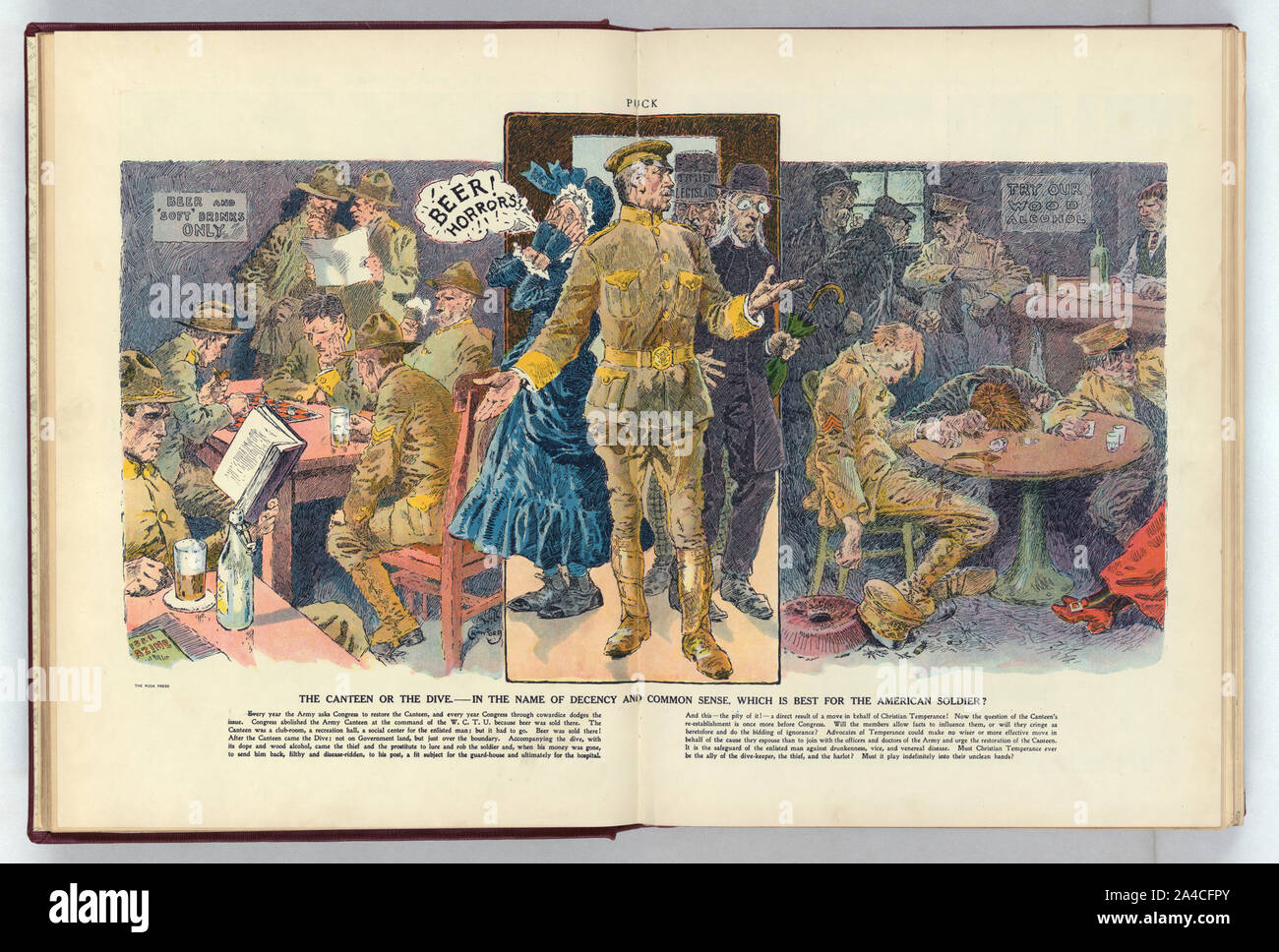 The canteen or the dive - in the name of decency and common sense ...