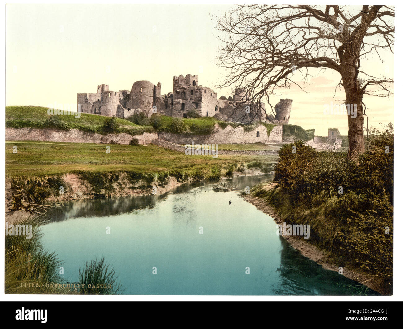Towers battlements medieval castle Cut Out Stock Images & Pictures - Alamy