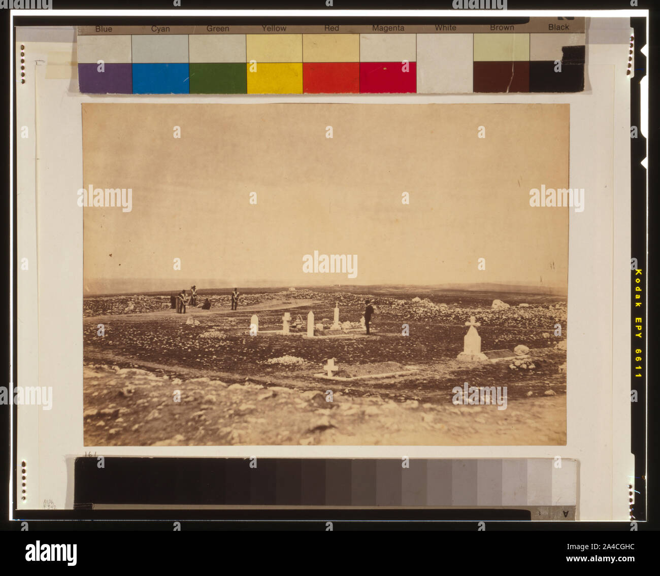 The cemetery Cathcart's Hill - the Picquet House, Victoria Redoubt and ...