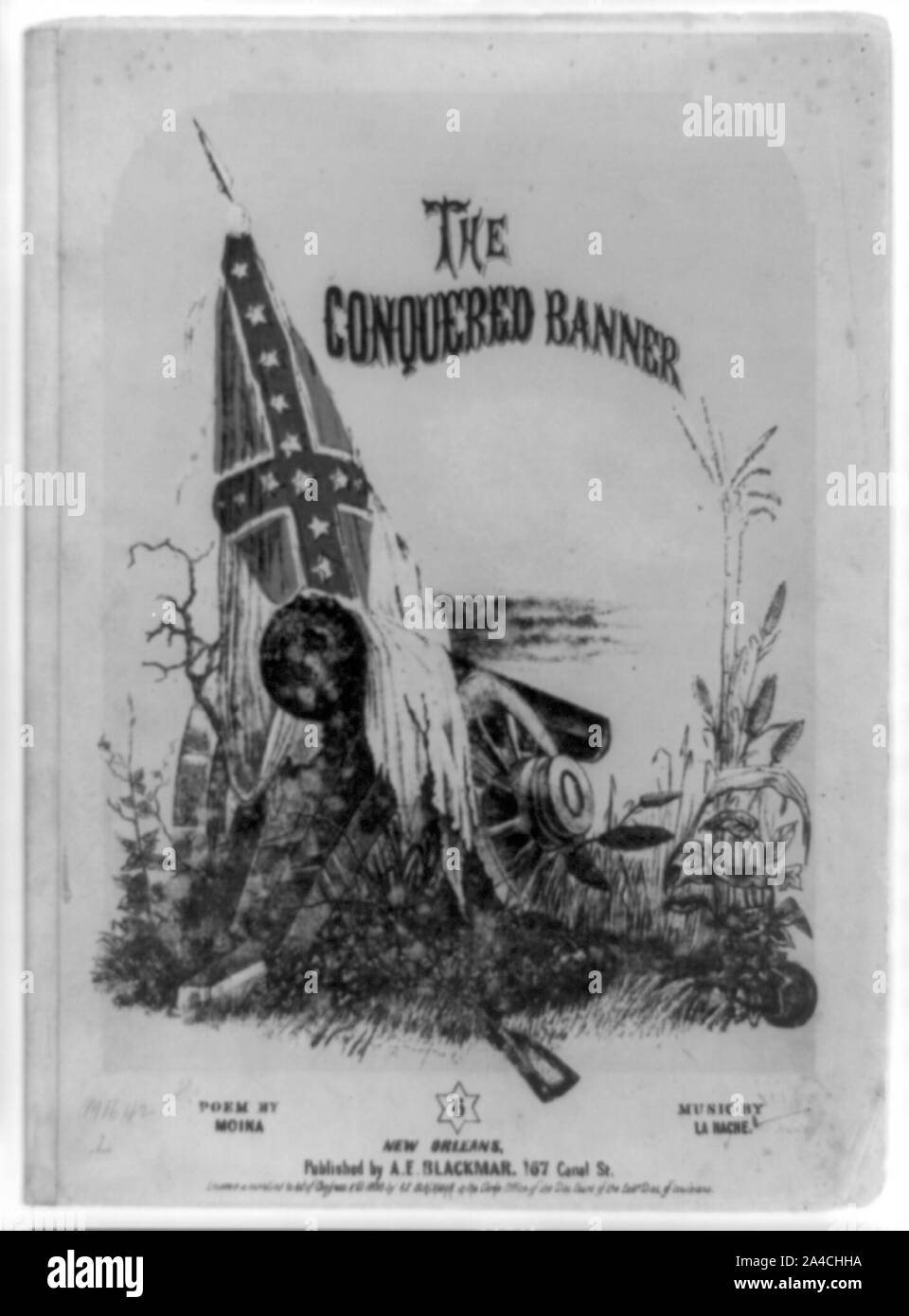The conquered banner Stock Photo - Alamy
