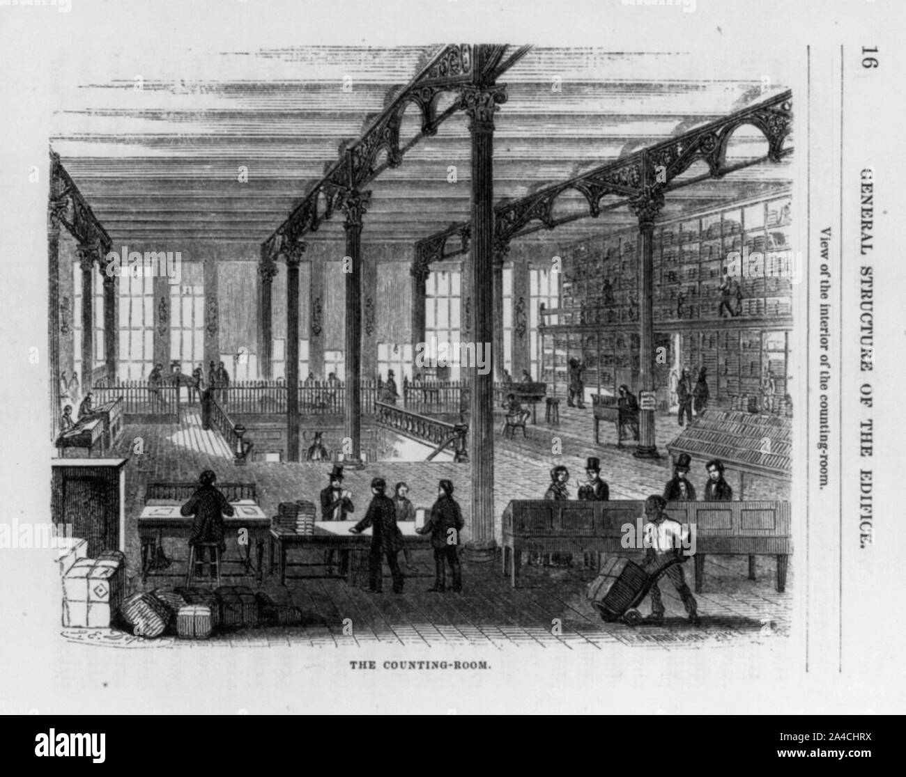 The counting room Stock Photo - Alamy