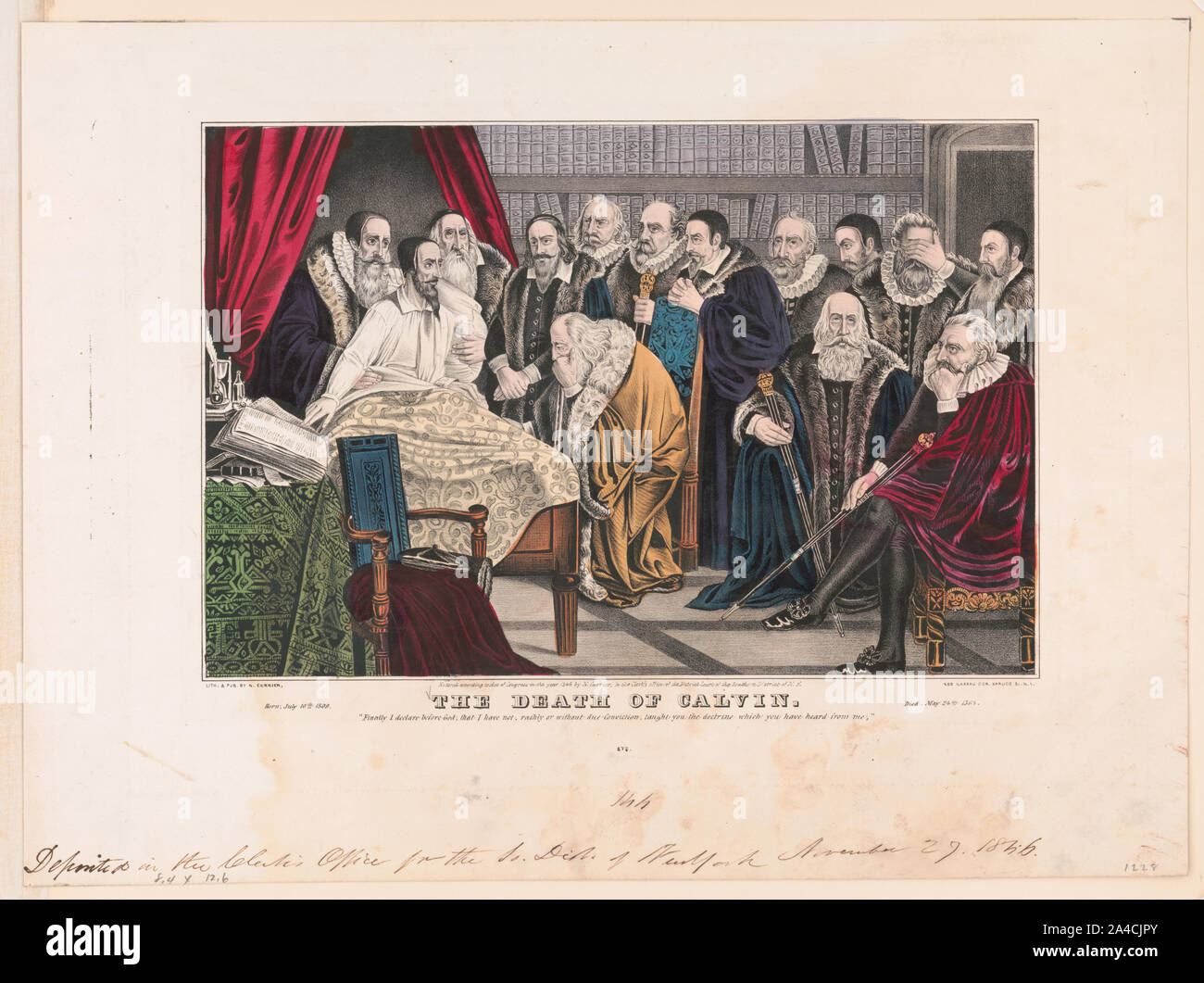 The death of Calvin Stock Photo - Alamy