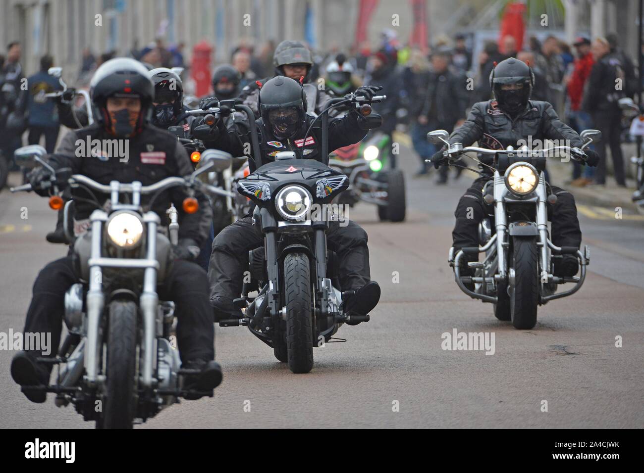 Brightona 2019 annual heart charity motorcycle event on Madeira Drive ...