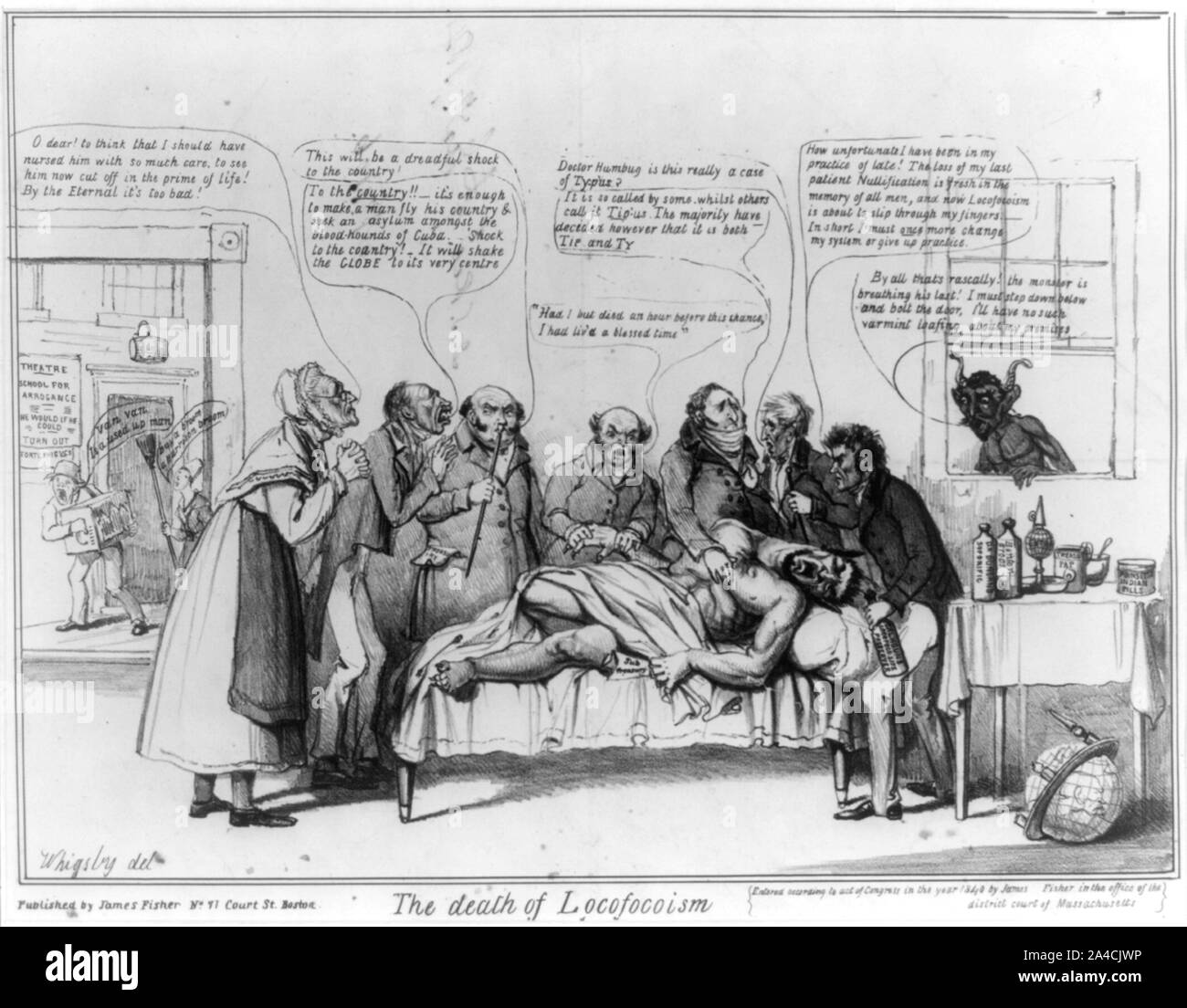 The death of locofocoism Stock Photo - Alamy