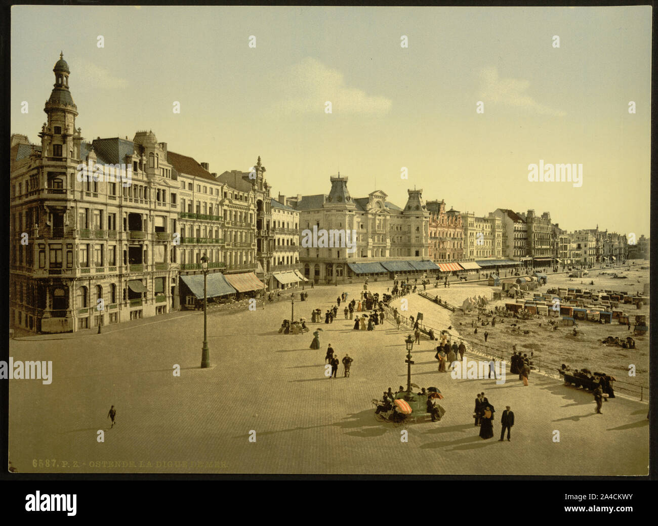 The embankment, west part, Ostend, Belgium Stock Photo - Alamy