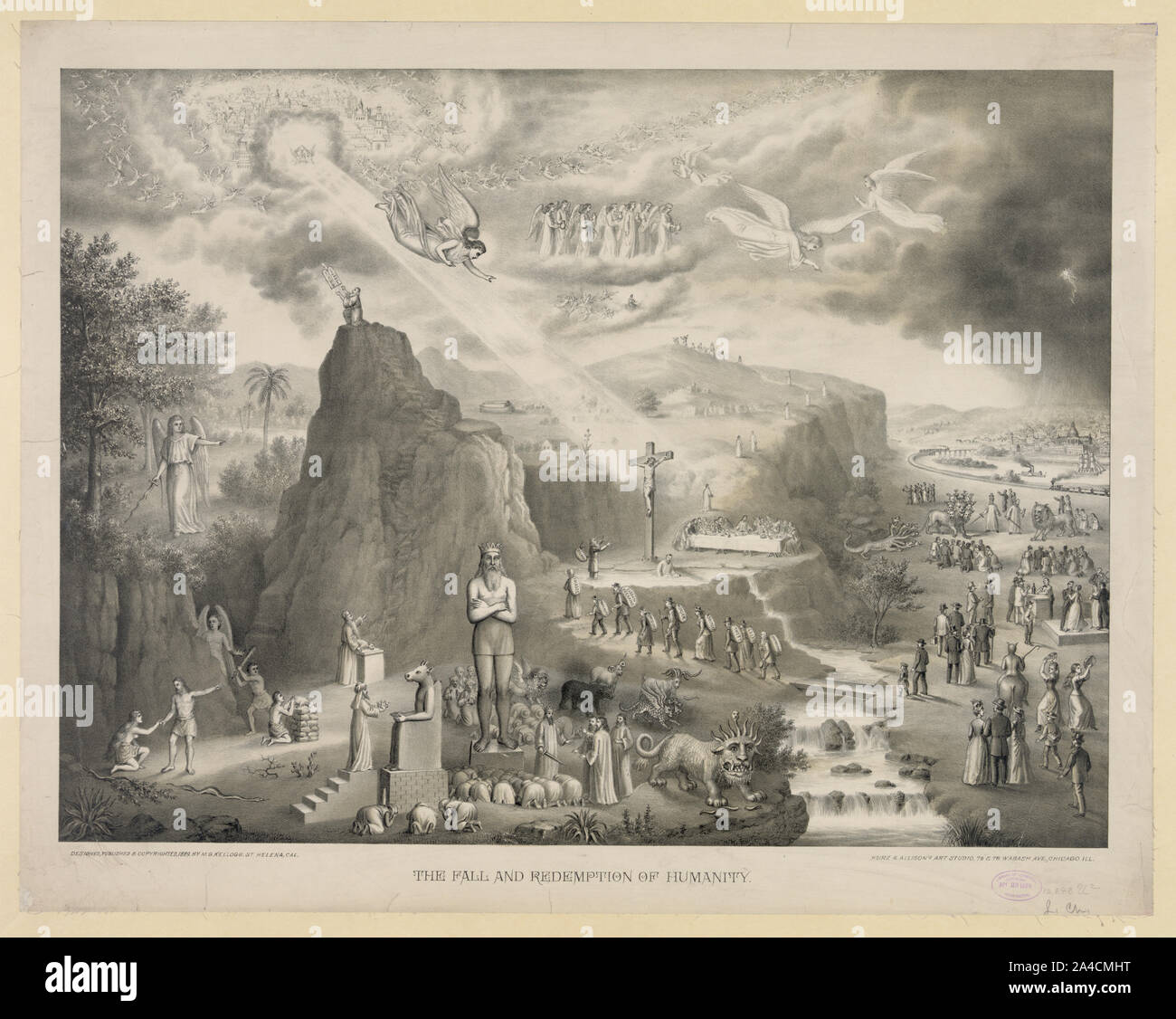 The fall and redemption of humanity Stock Photo - Alamy